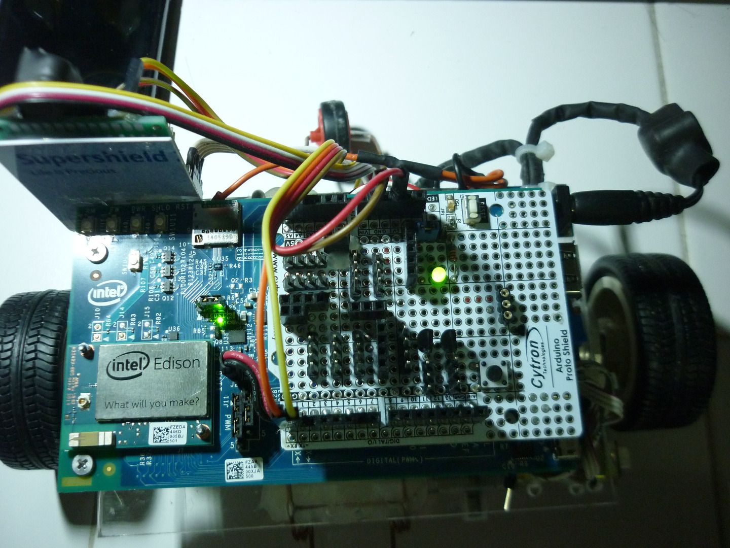 A Phone Controlled Rover (Intel Edison + Blynk + Arduino) : 7 Steps ...