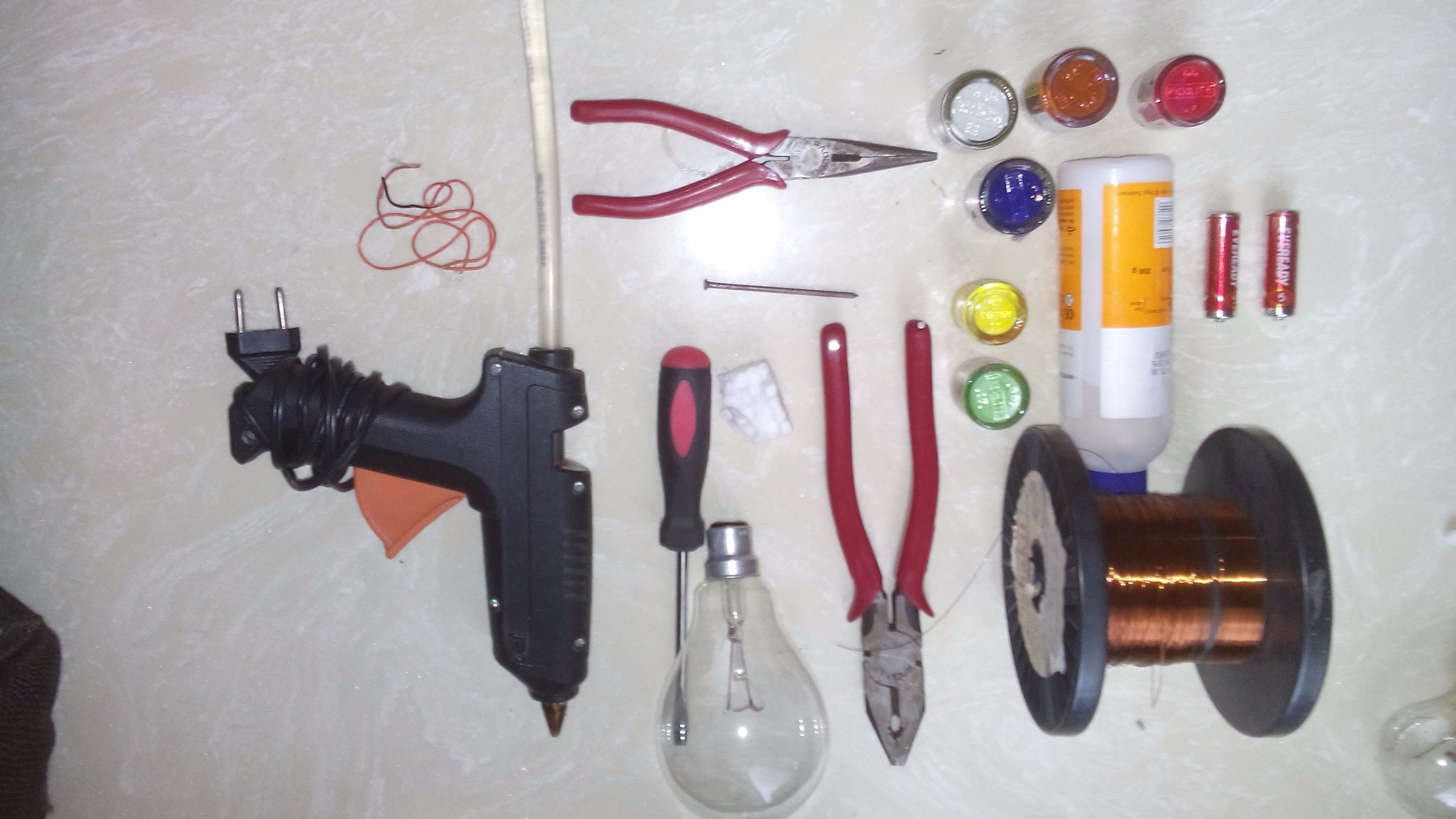 Solar System Light in Bulb : 8 Steps (with Pictures) - Instructables