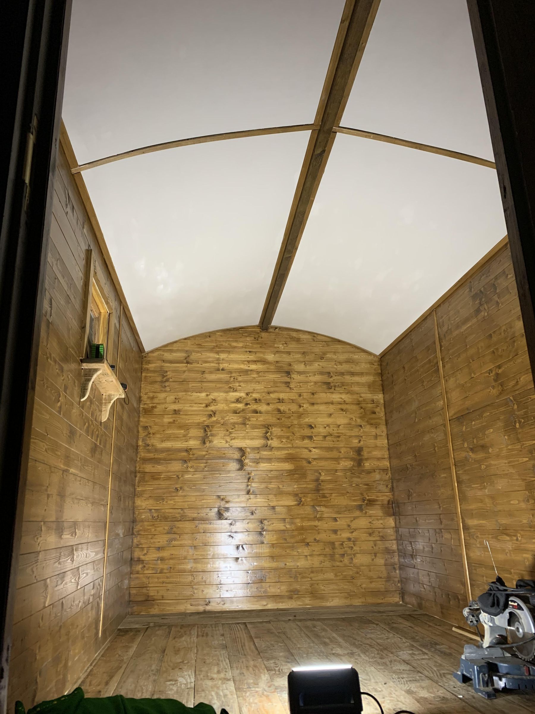 Self Build Shepherds Hut. Step by Step With Photos. Off Grid Living ...