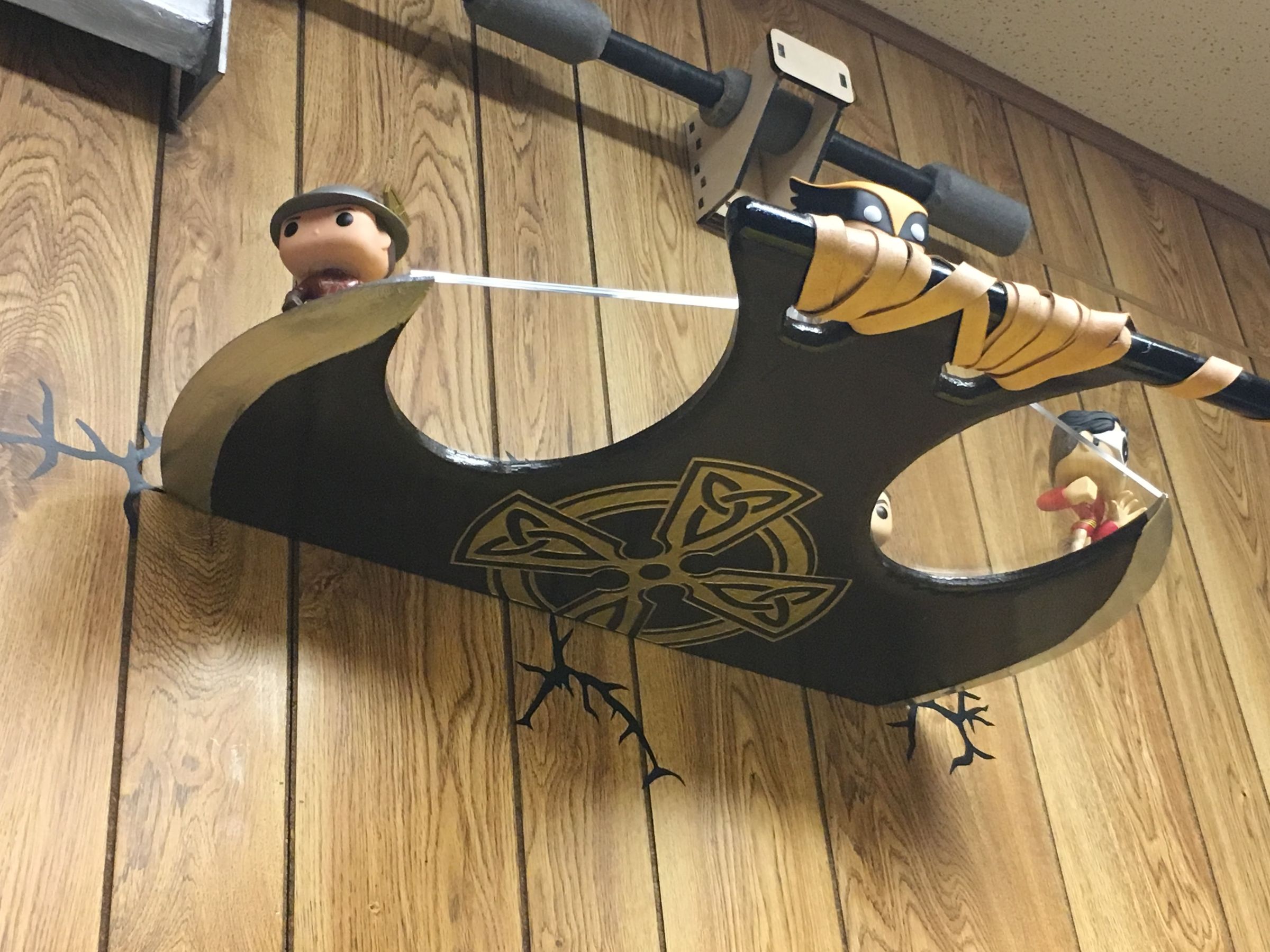 Viking Axe in Wall Floating Shelf : 14 Steps (with Pictures ...