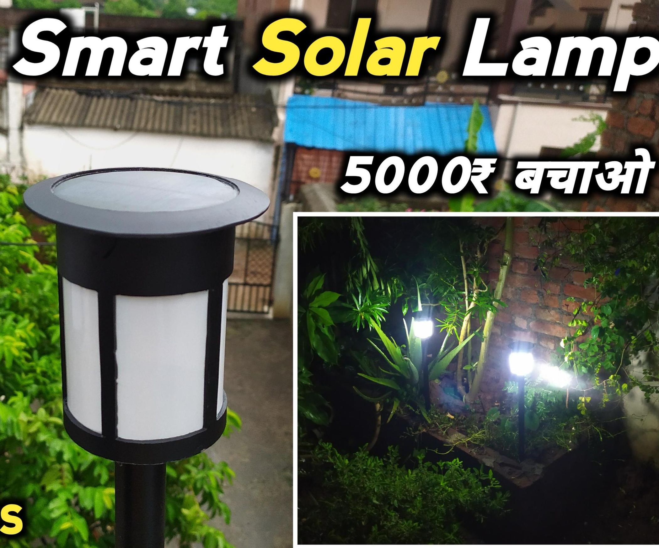 DIY Solar Lamp : 6 Steps - Instructables