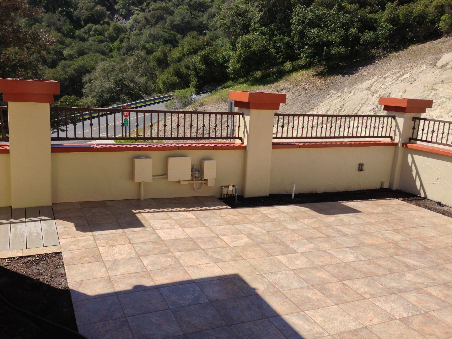 Architectural Cast Concrete: Wall Caps, Column Caps, and Fireplace ...