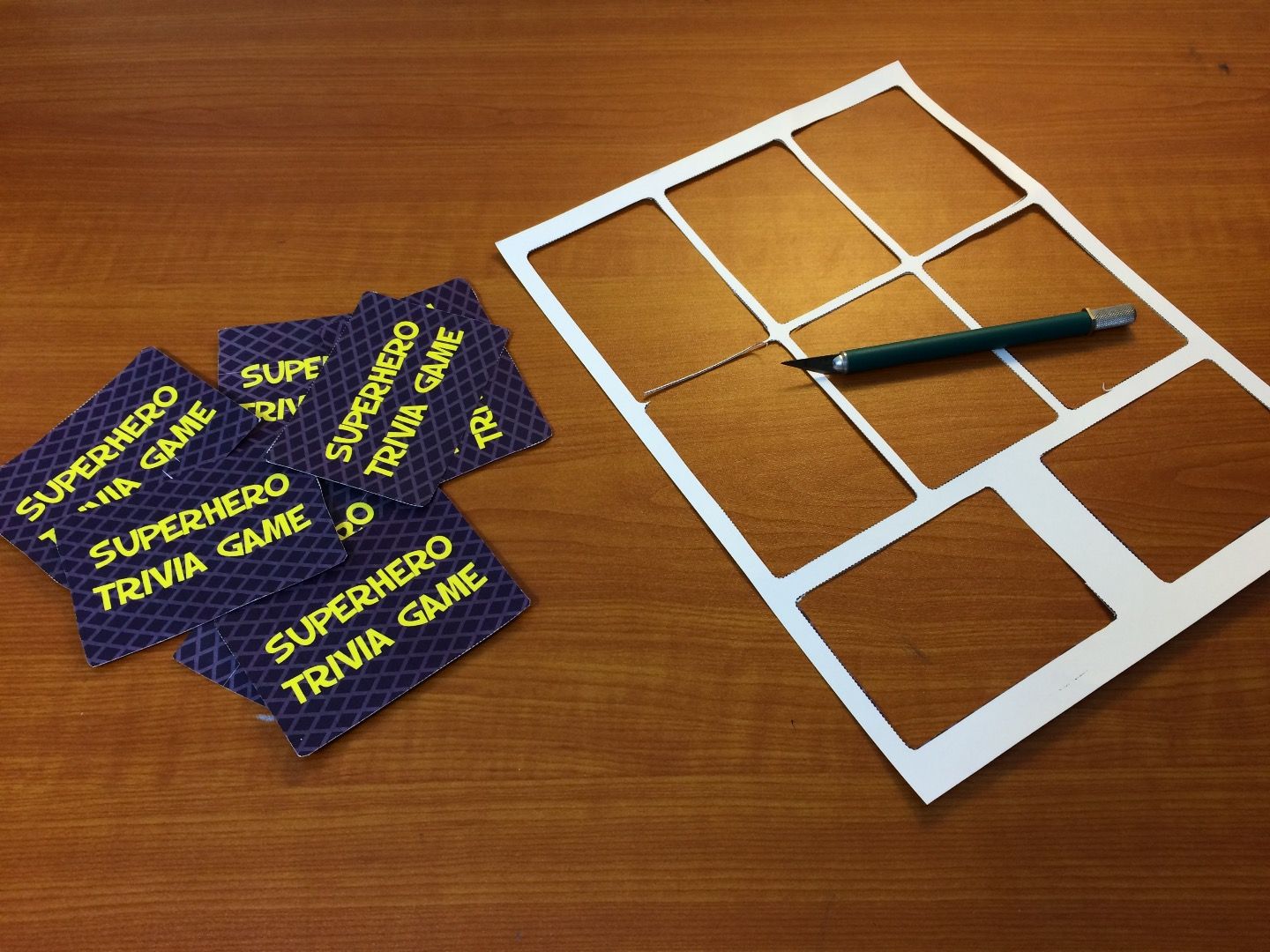 Superhero Card Game : 3 Steps (with Pictures) - Instructables