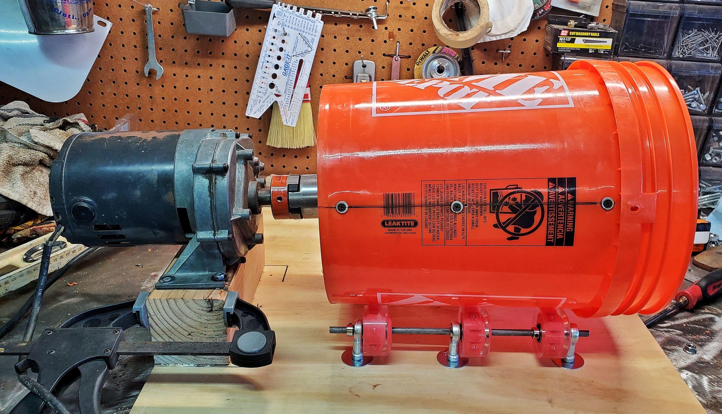 Metal Parts Tumbler Polisher/Rust Remover/Deburring : 7 Steps (with ...