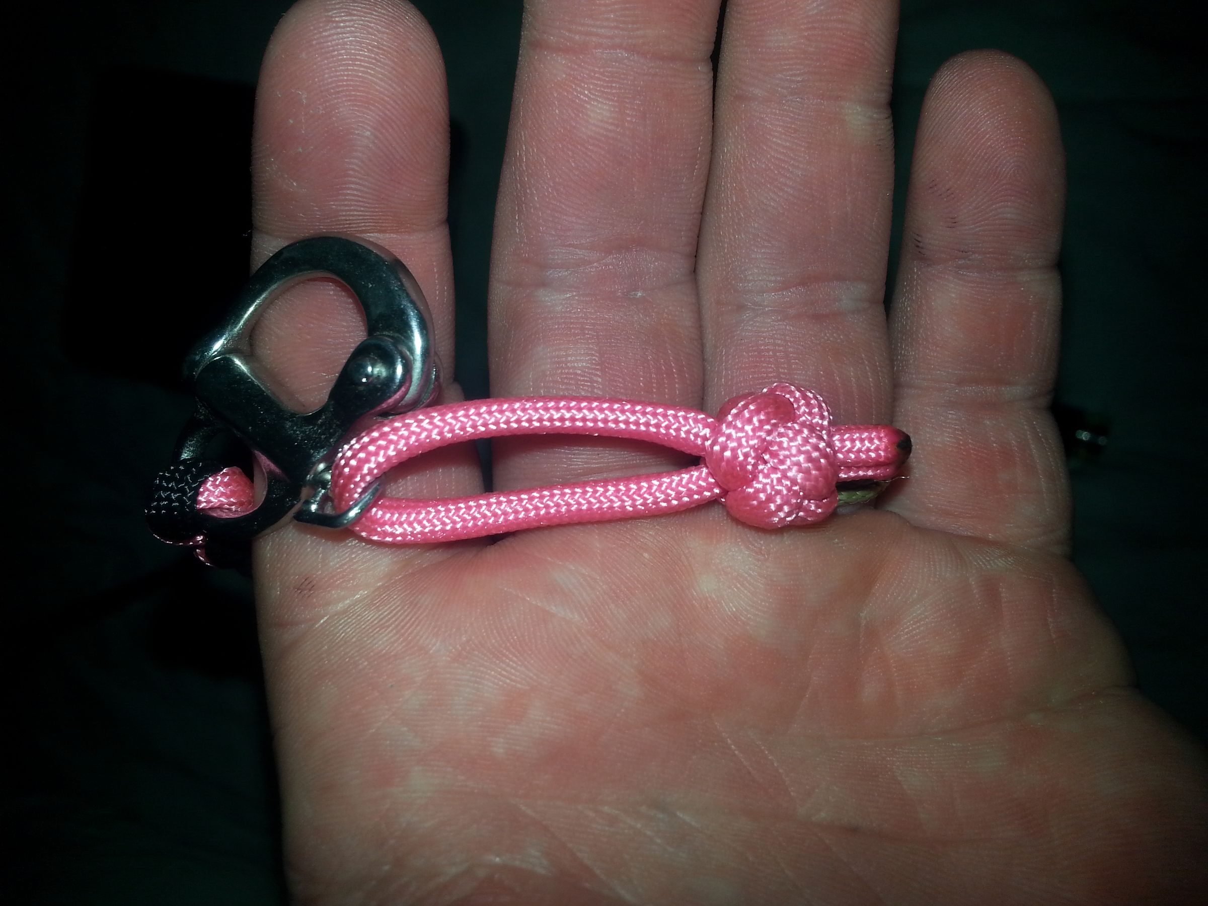 Make a 4 Strand Round Braid Paracord Leash With Hand Loop and ...