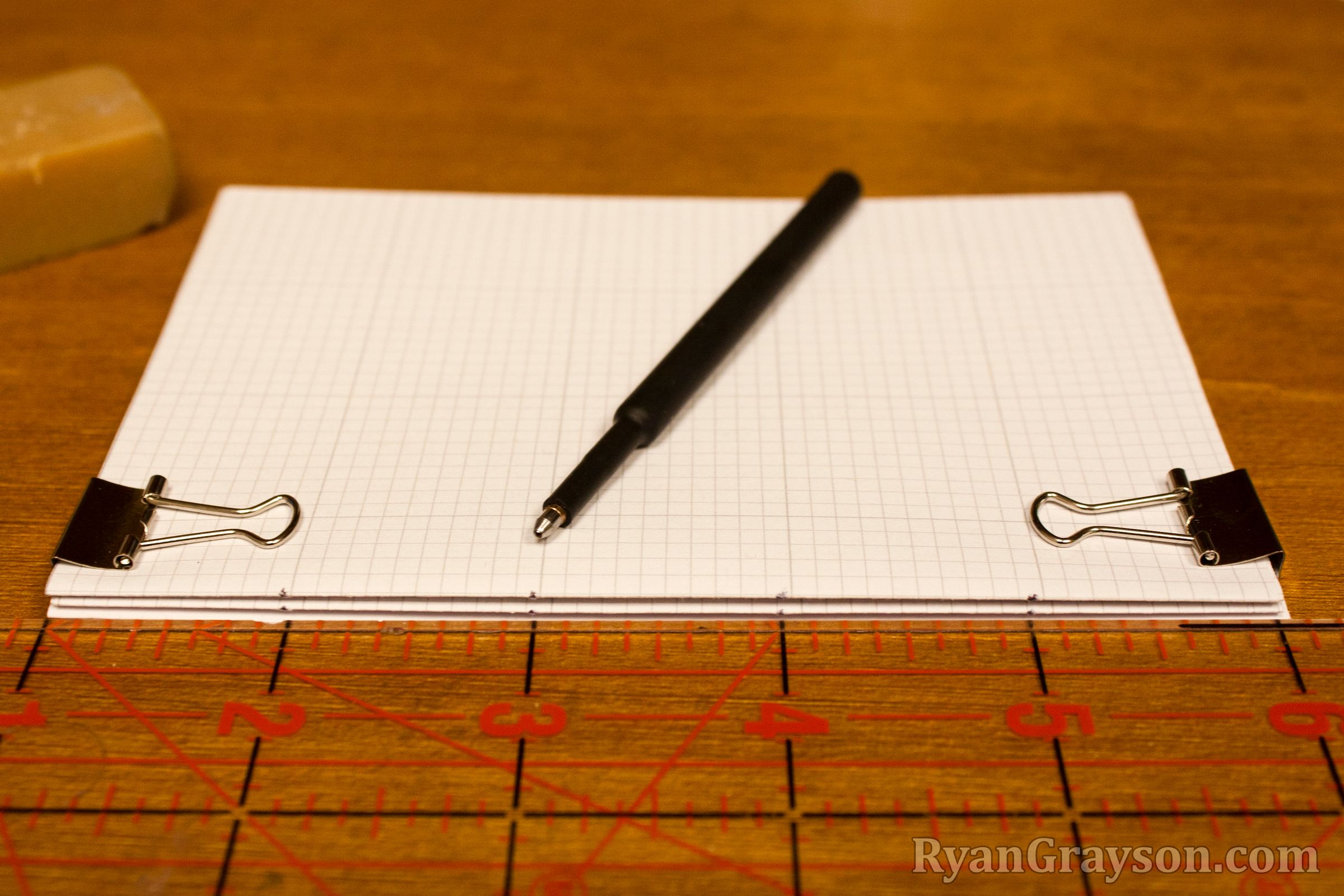 Pocket-sized Notebooks With Recycled Grocery Bag Covers : 17 Steps ...
