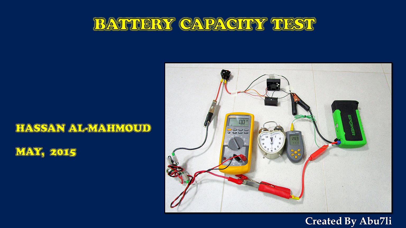 Battery Capacity Test - Instructables