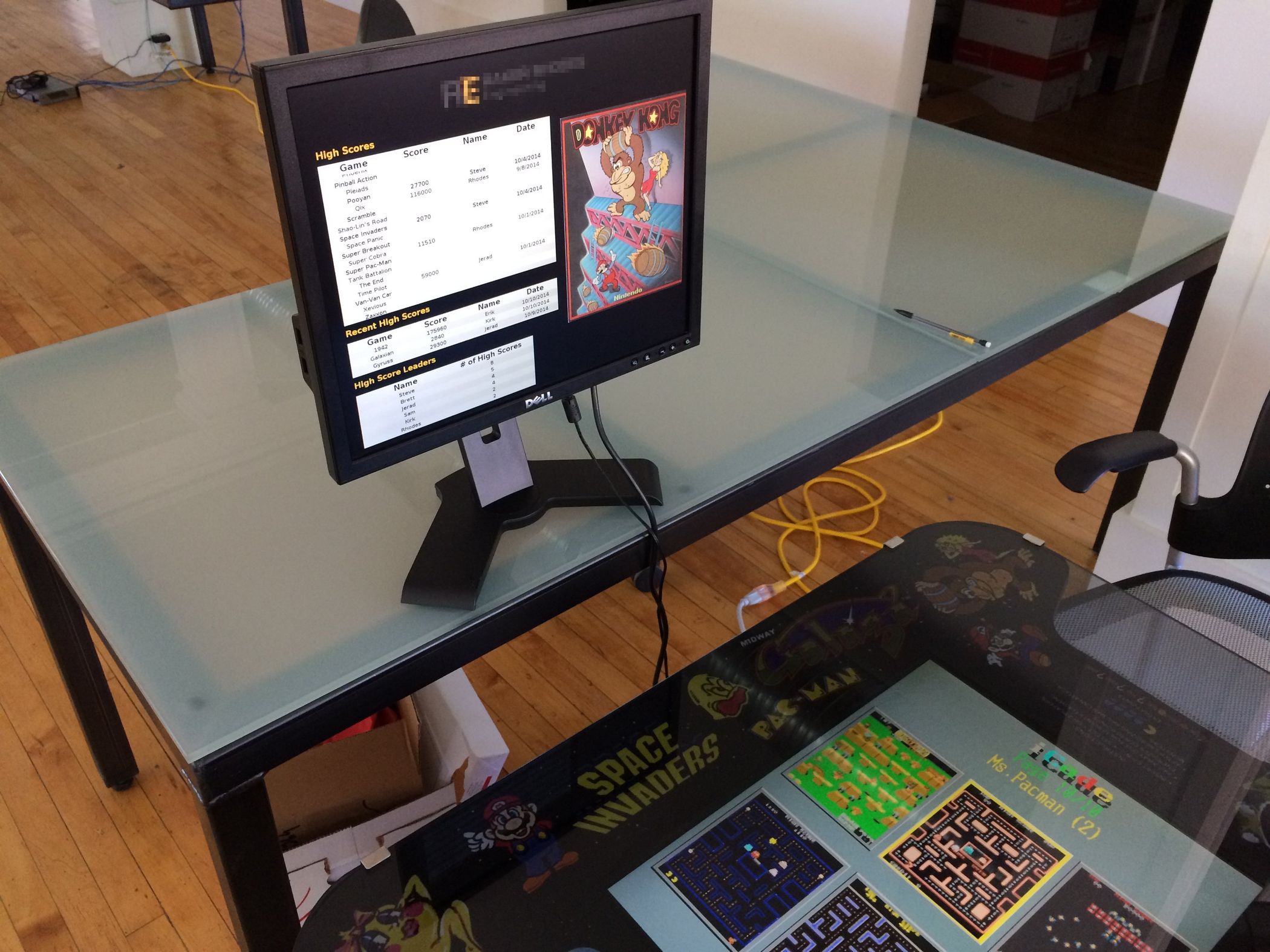 Raspberry Pi Arcade Game High Score DIsplay for Multiple Locations : 12 ...