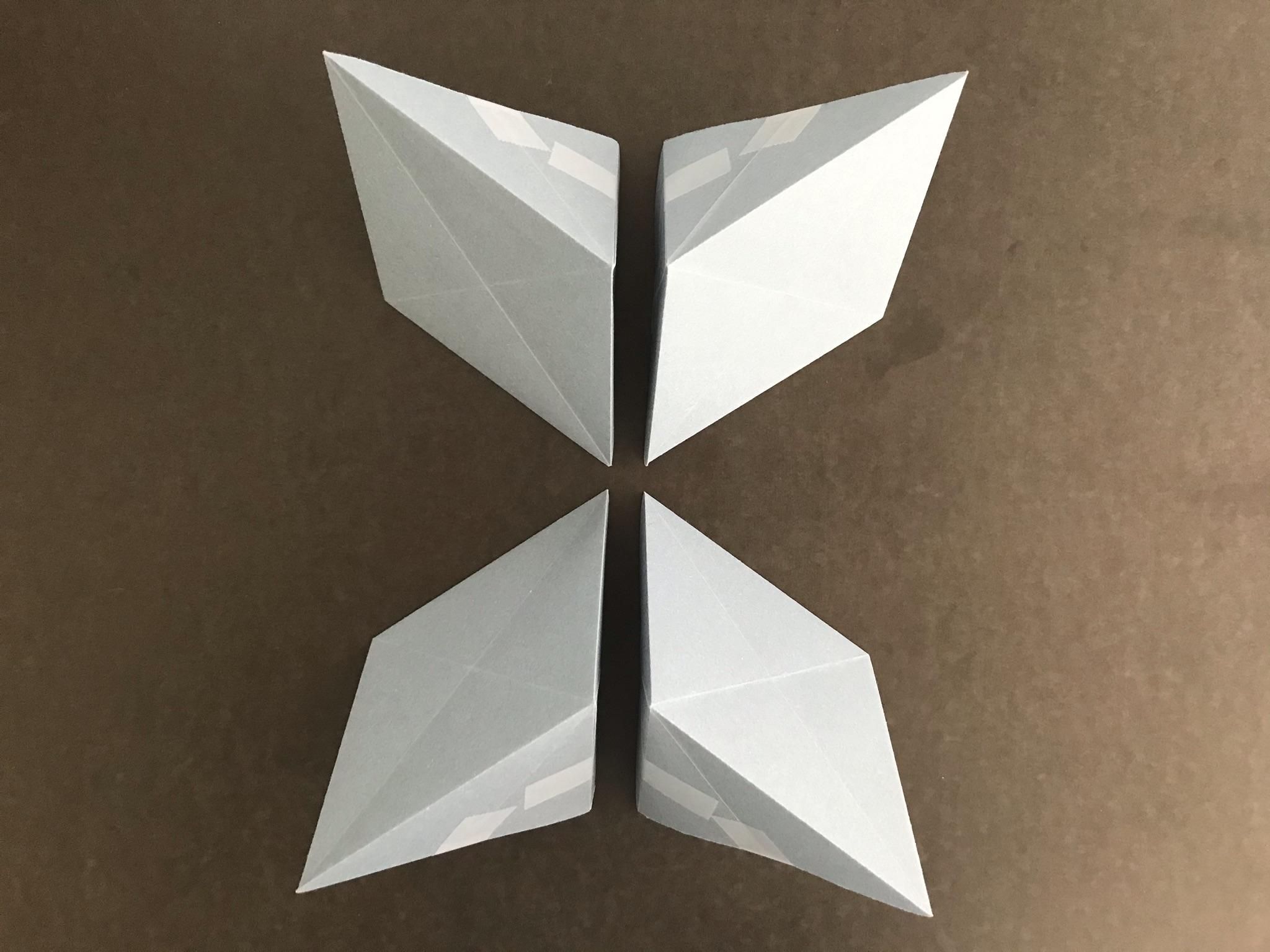 DIN A4 Rhombic Dodecahedron - Again! : 6 Steps (with Pictures ...