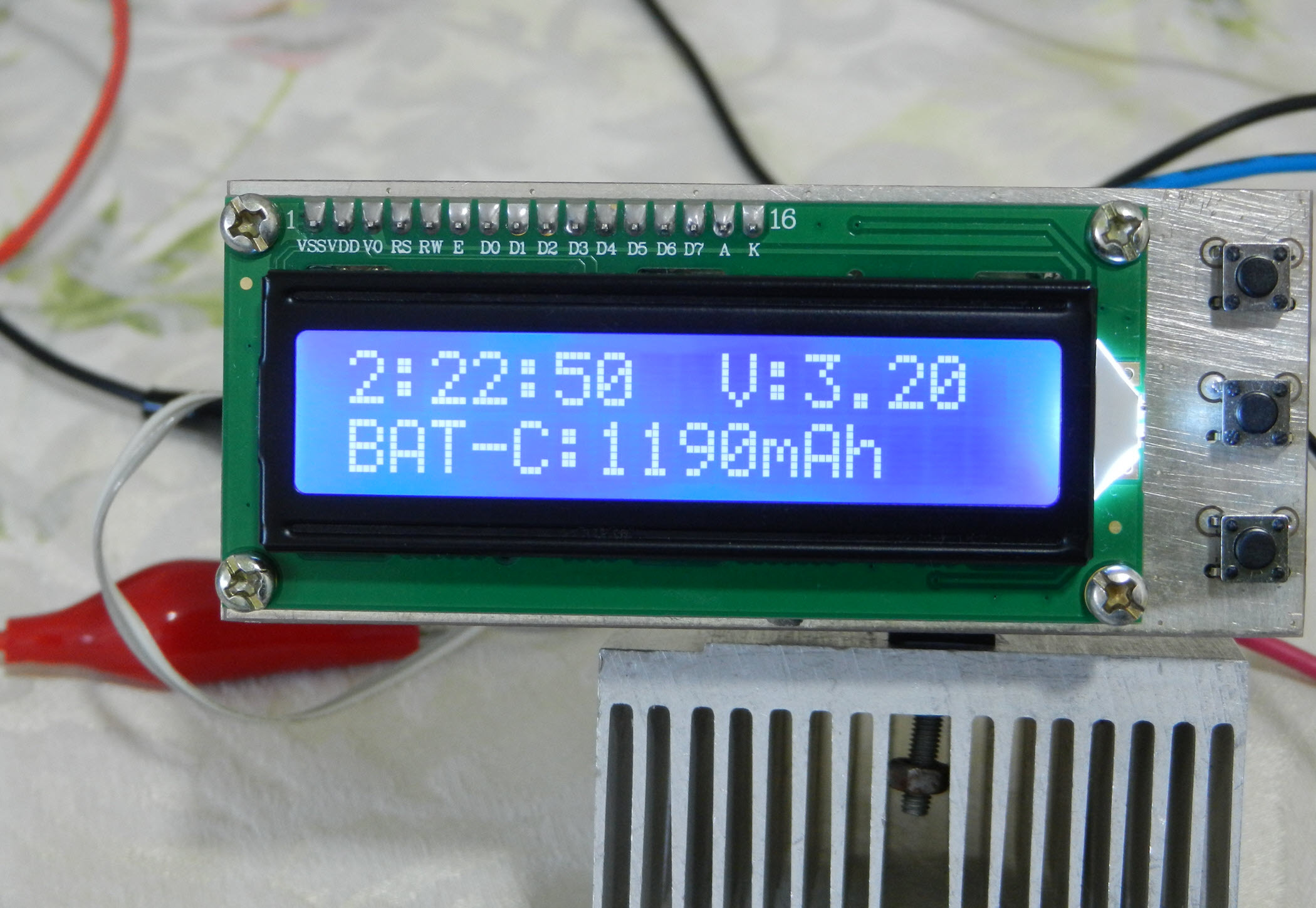 Battery Capacity Tester Using Arduino [Lithium-NiMH-NiCd] : 15 Steps ...