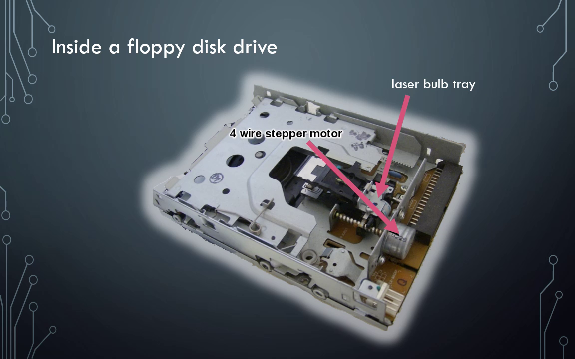 Smart Steering System for Robot Cars Using Stepper Motor of Old Floppy ...