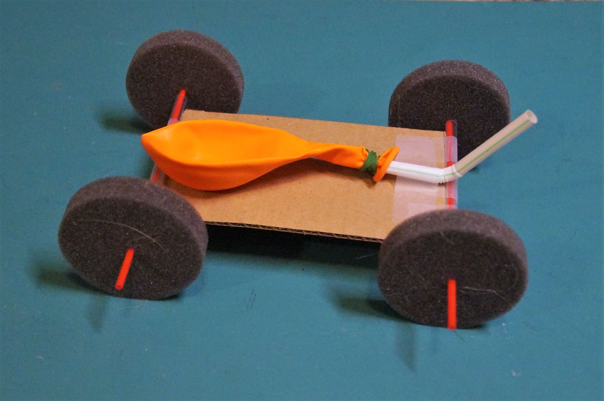 Balloon Rocket Cars : 9 Steps (with Pictures) - Instructables