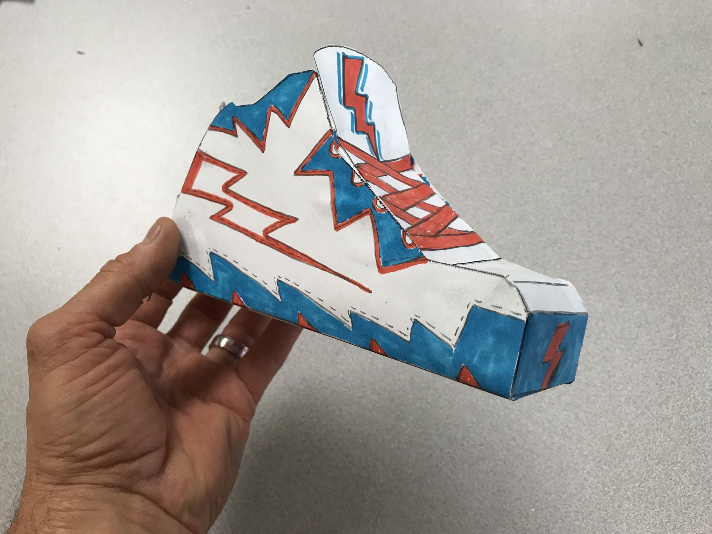 Jordans Shoe Template