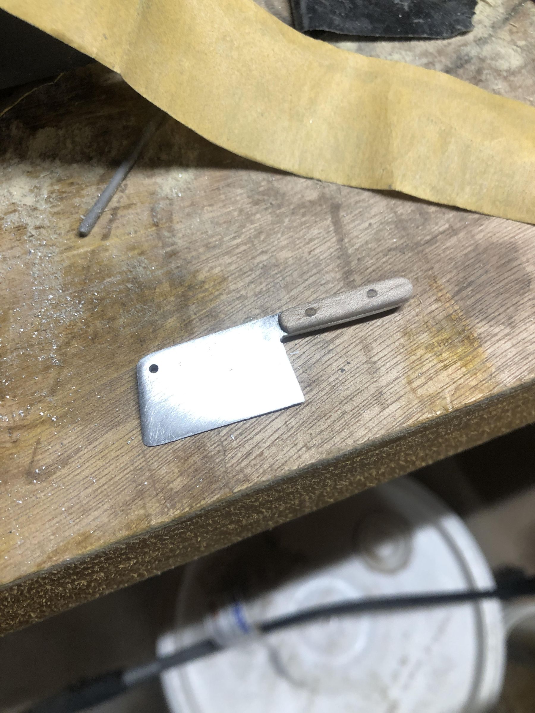 Tiny Cleaver (with Pictures) - Instructables