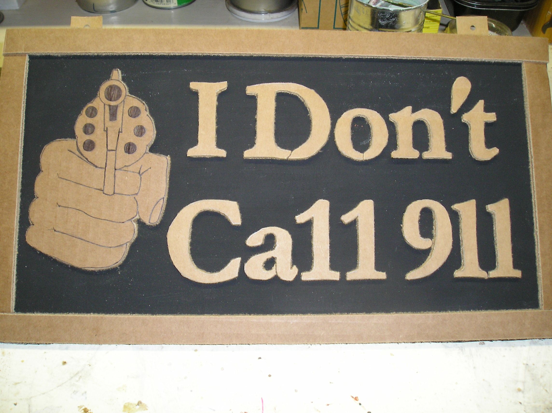 Make Signs Out of Cardboard! : 11 Steps (with Pictures) - Instructables