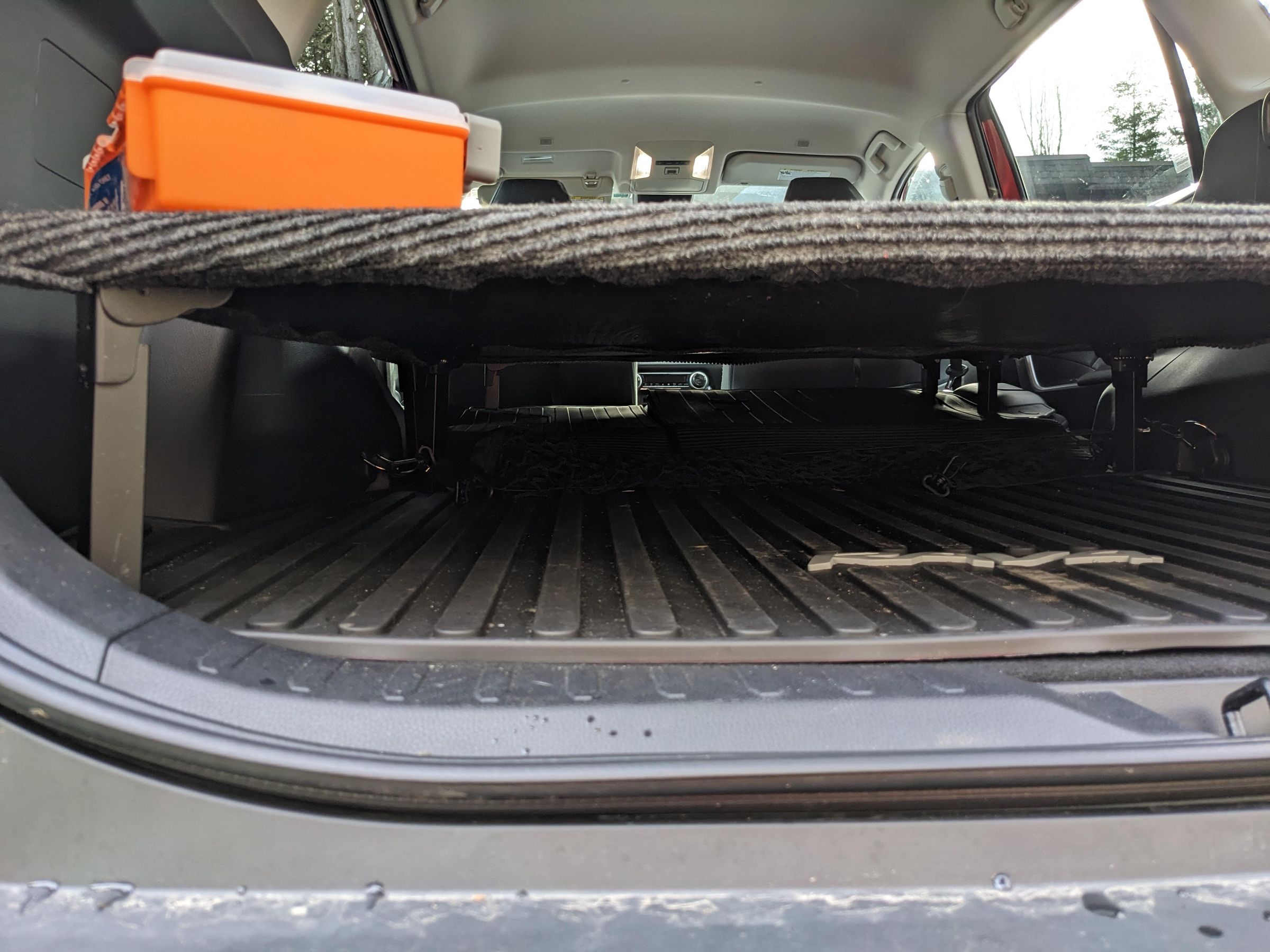 RAV4 Car Camping Platform With Folding Legs : 5 Steps (with Pictures ...