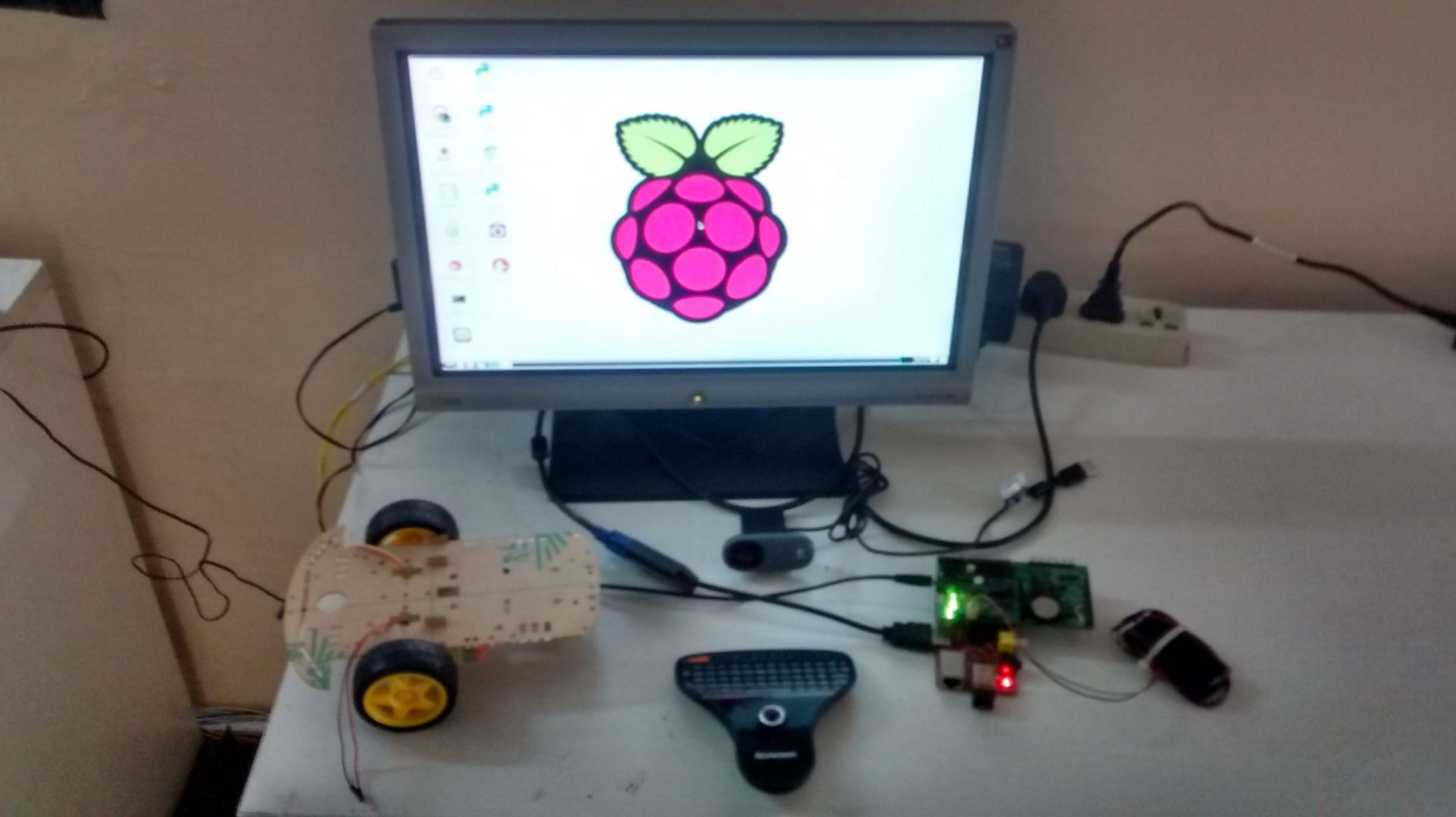 Robot Using Raspberry Pi & Bridge Shield : 6 Steps - Instructables