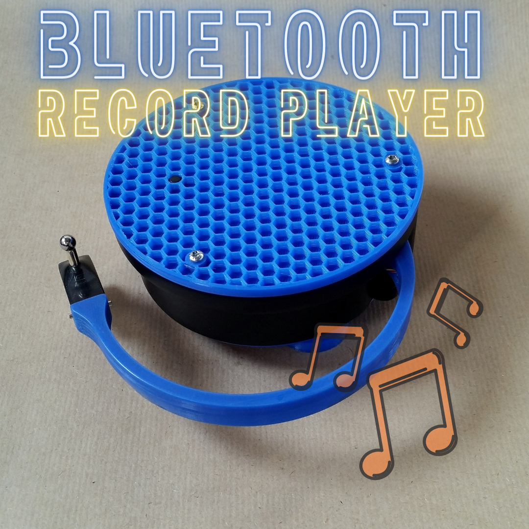 Building a Portable Bluetooth Spinning Record Player : 11 Steps (with ...