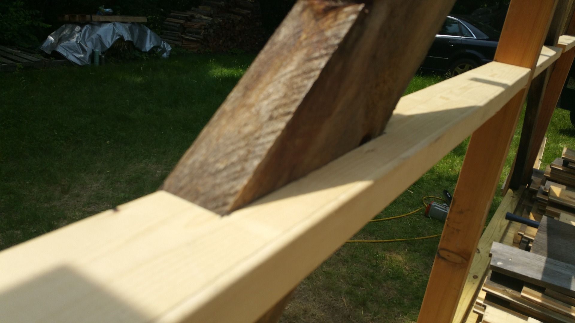 Build a Portable Rough-Sawn Shed : 15 Steps (with Pictures) - Instructables
