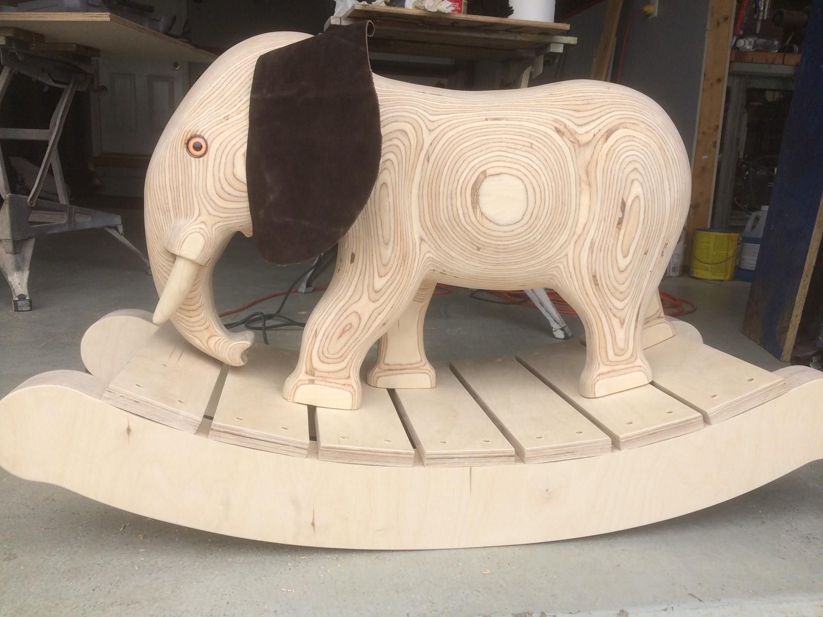 Keepsake Plywood Rocking Elephant : 7 Steps (with Pictures) - Instructables
