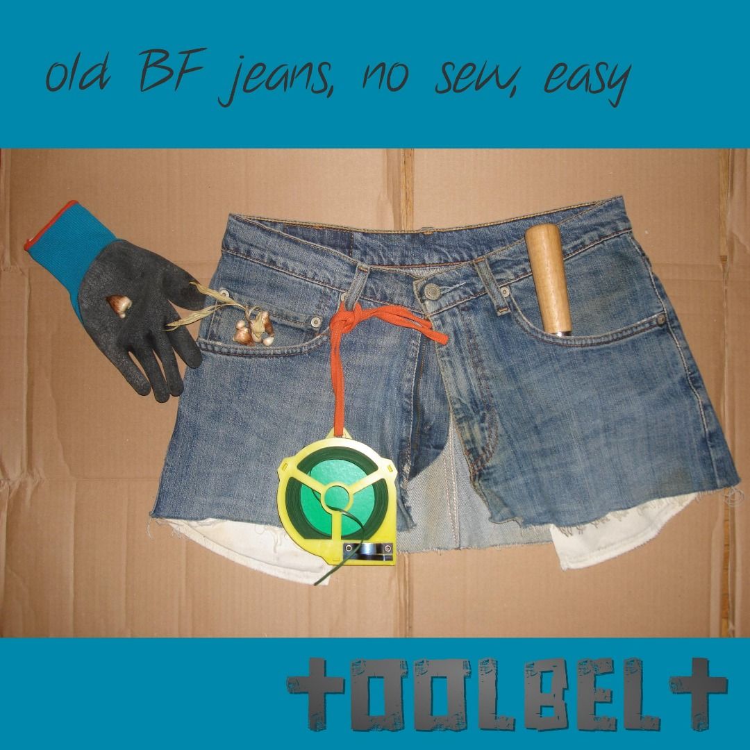 Jeans Tool Belt : 5 Steps (with Pictures) - Instructables