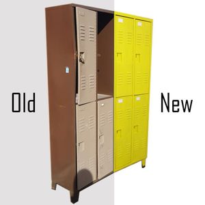 Bringing Back to Life Old Metal Locker Cabinet : 10 Steps (with ...