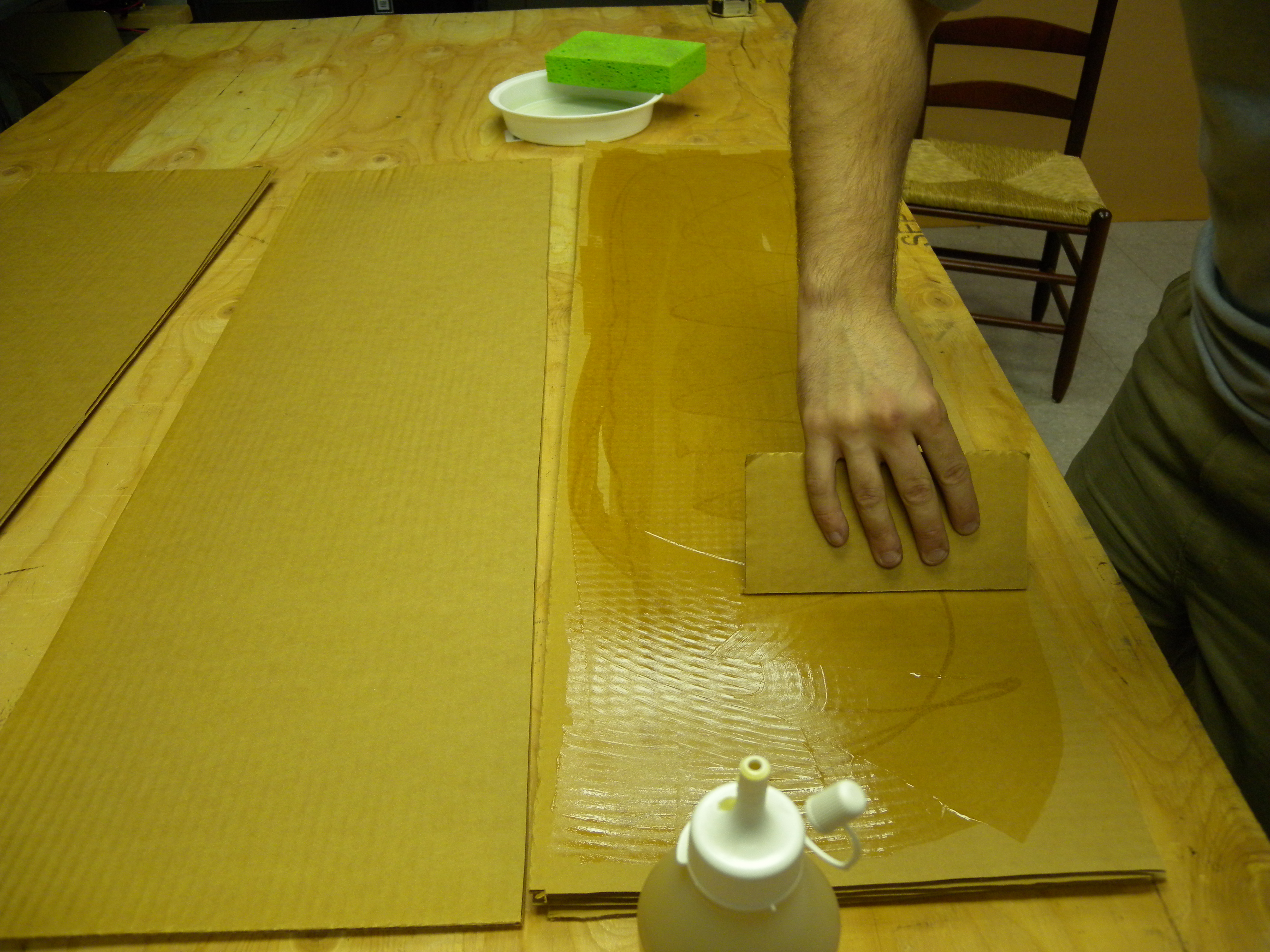 The Card Bar - Functional Cardboard Furniture : 12 Steps (with Pictures ...