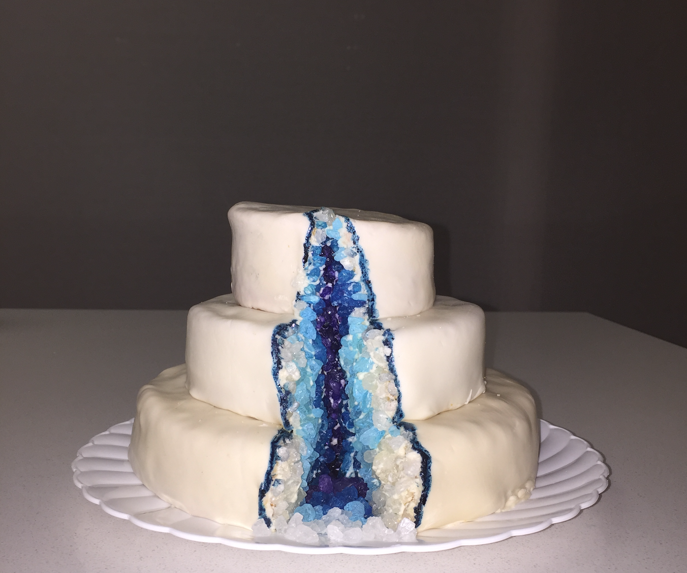 Geode Cake♡♡ : 4 Steps (with Pictures) - Instructables