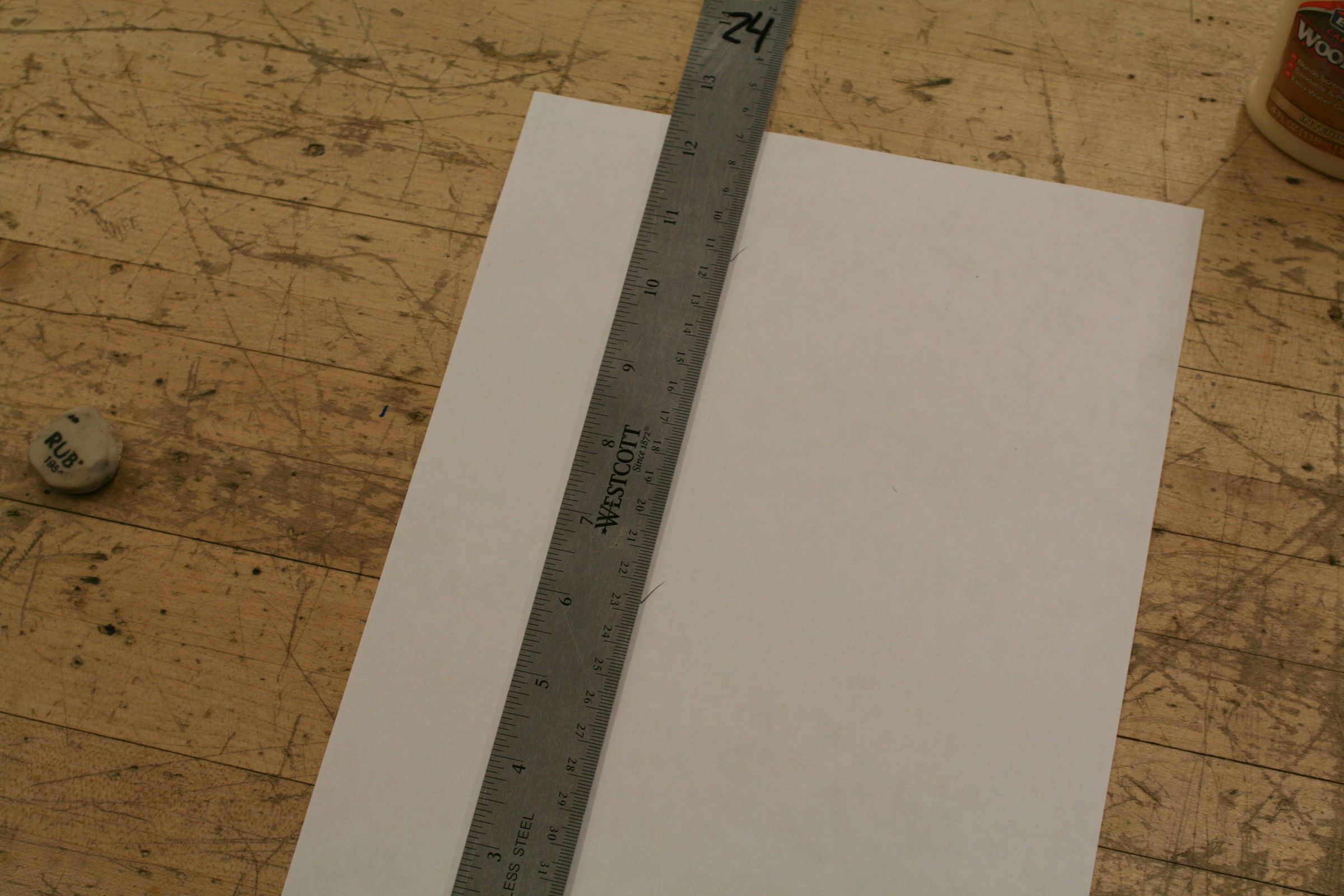 Perfect Paper Cube: Laying Out a Project Using Parallel Line ...