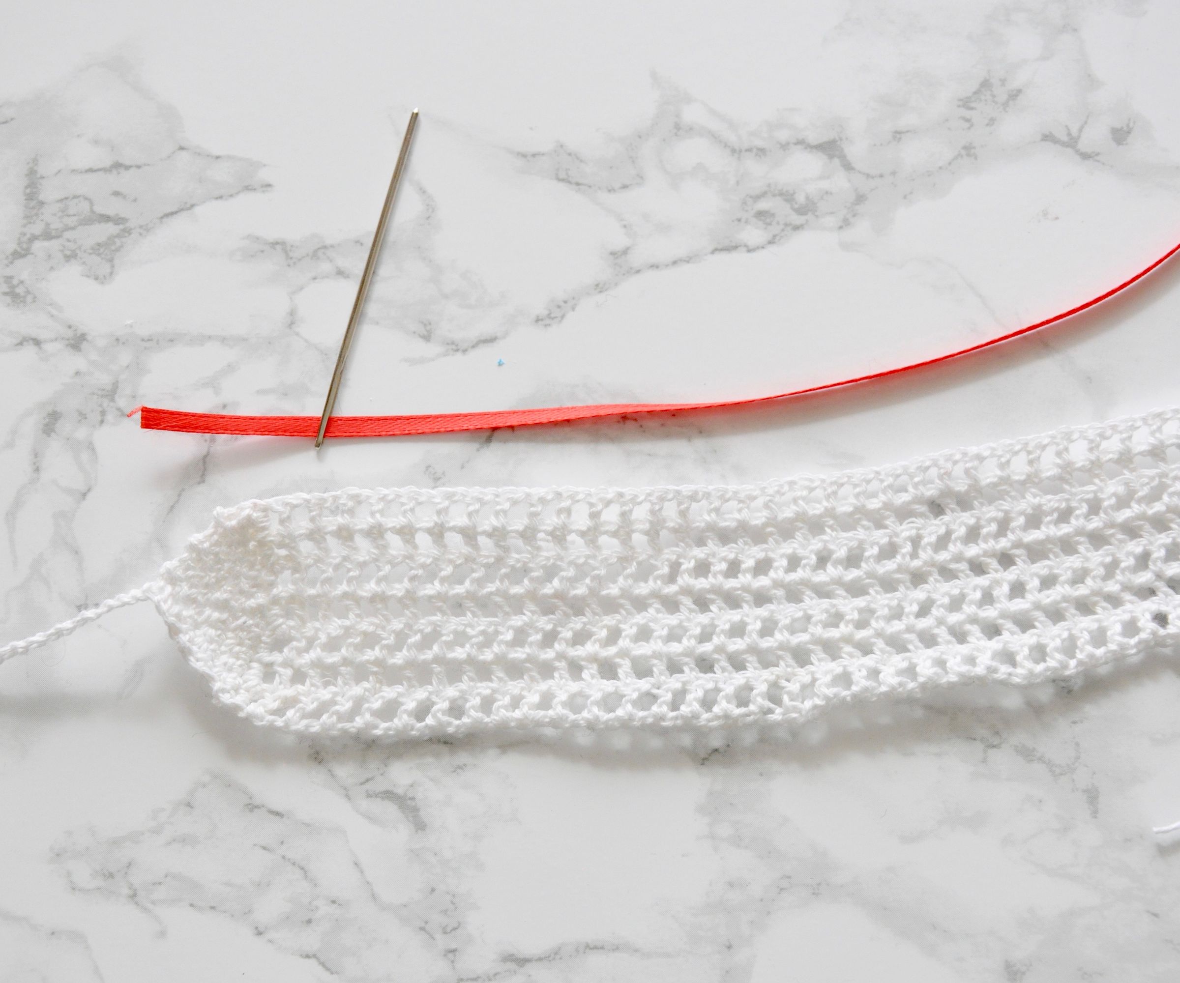 Woven Ribbon Crochet Choker : 12 Steps (with Pictures) - Instructables