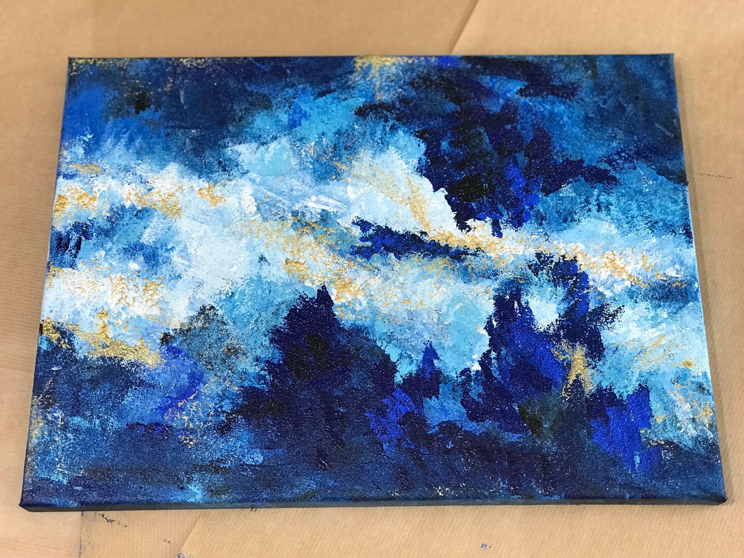 Glowing LED Galaxy Painting : 14 Steps (with Pictures) - Instructables