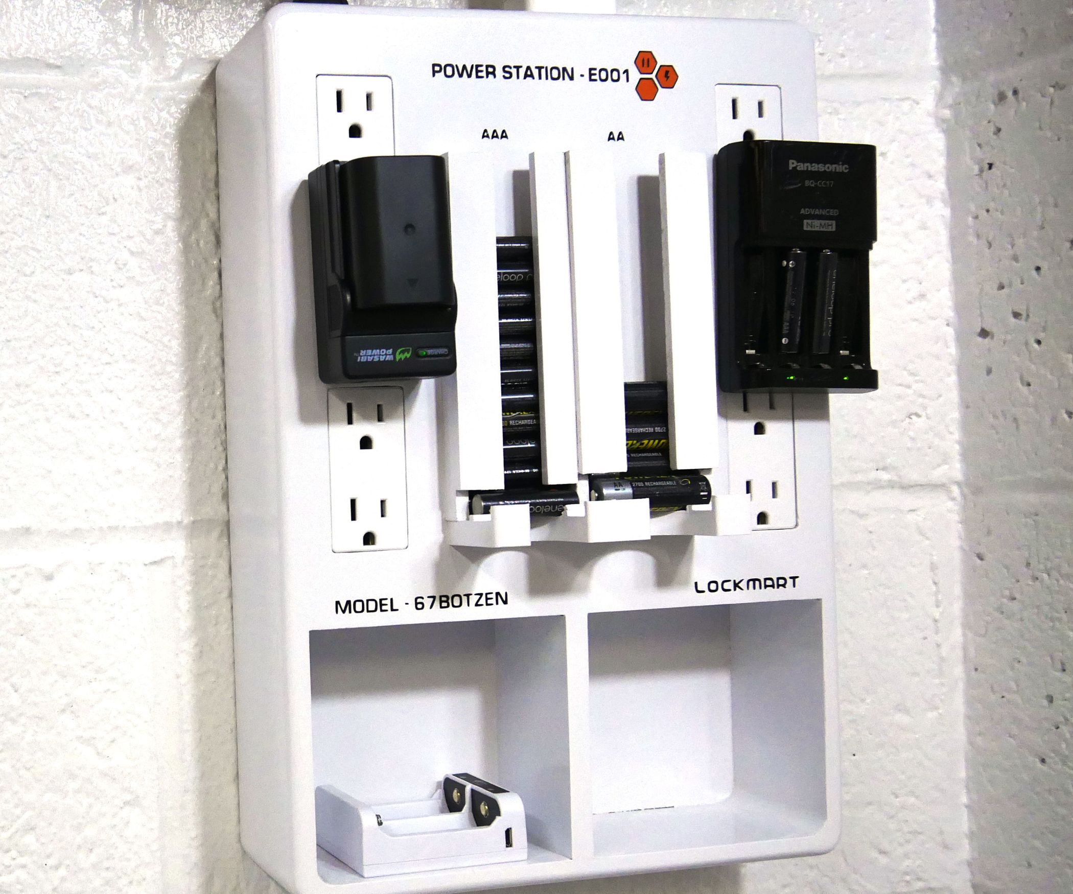 Battery Charging Station and Holder : 9 Steps (with Pictures ...