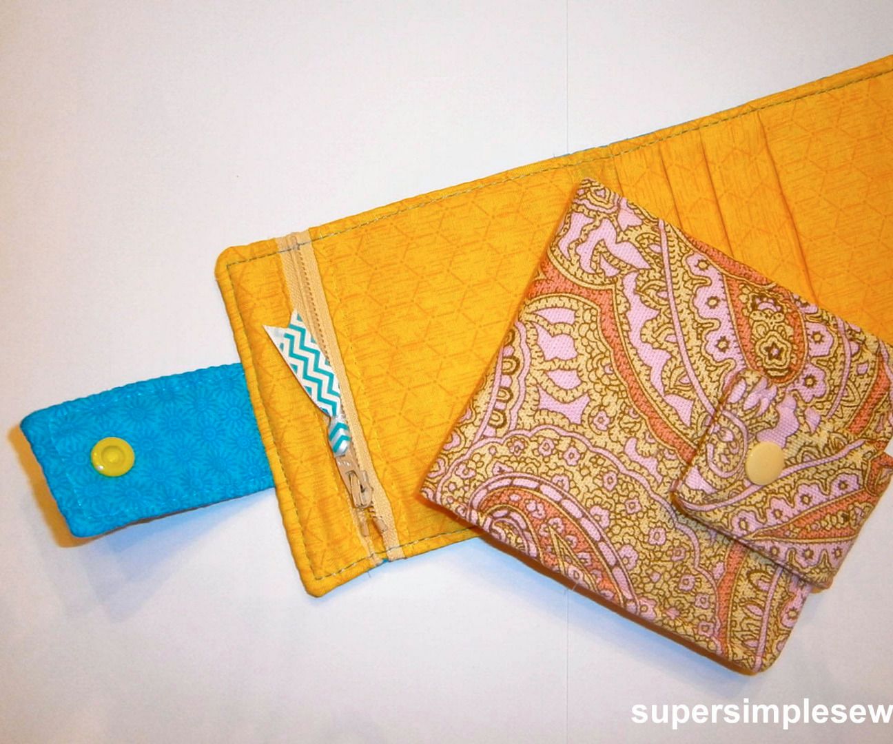Wallet Sewing Pattern and Tutorial : 11 Steps (with Pictures ...