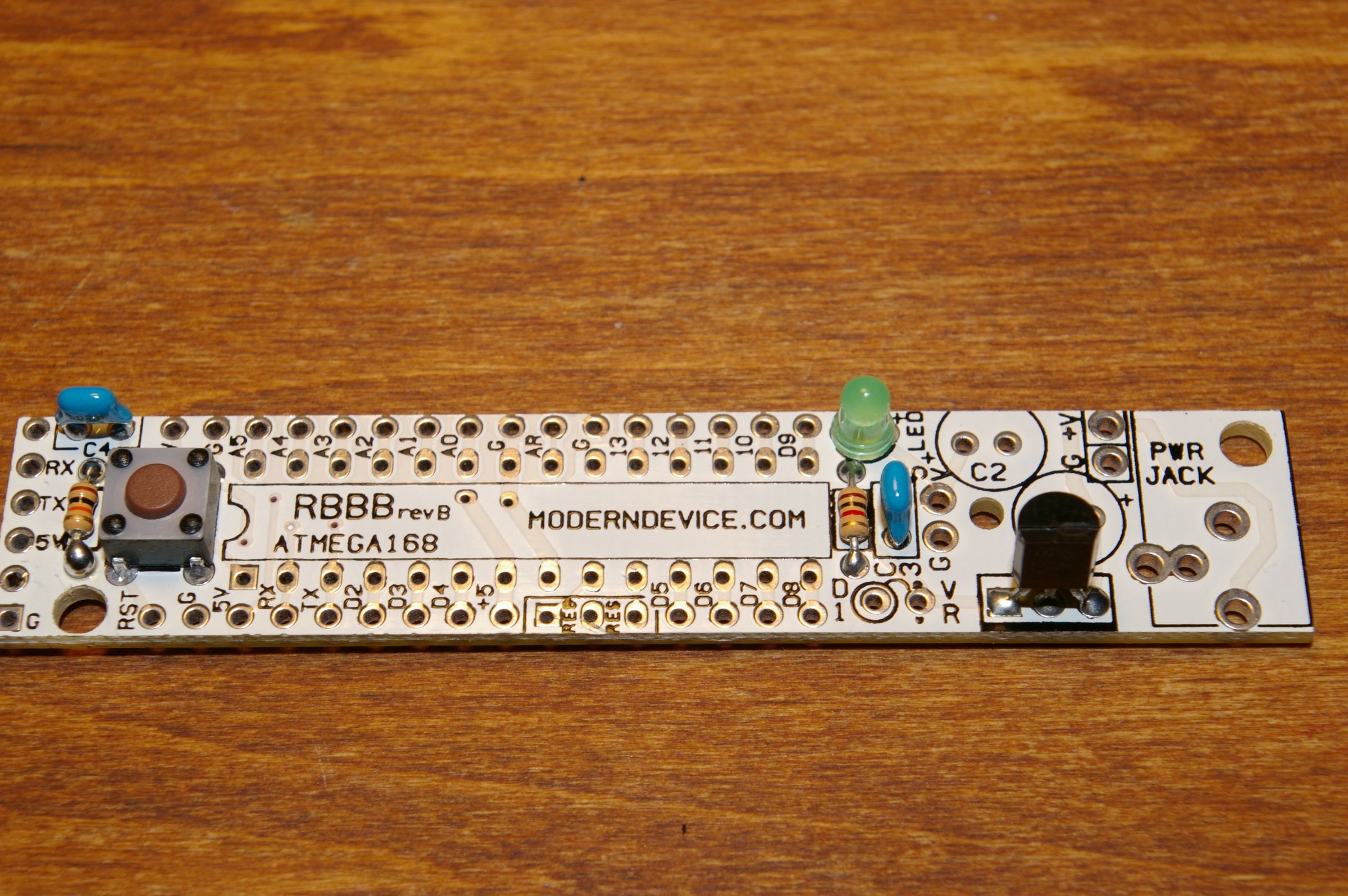Assembling the Really Bare Bones Board (RBBB) Arduino Clone - UPDATED ...
