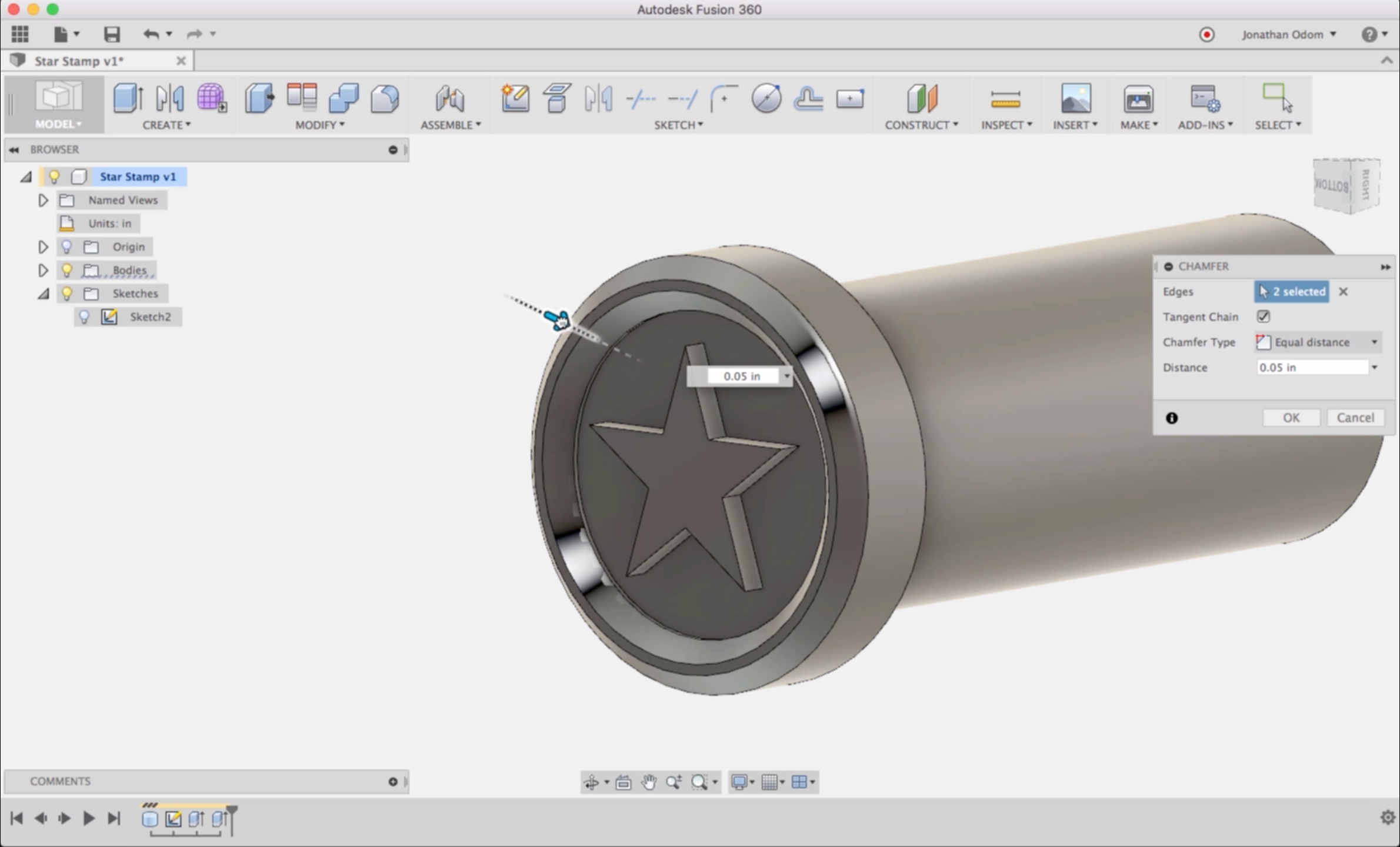 Beginner 3D Printing Class: Stamp Project : 8 Steps - Instructables