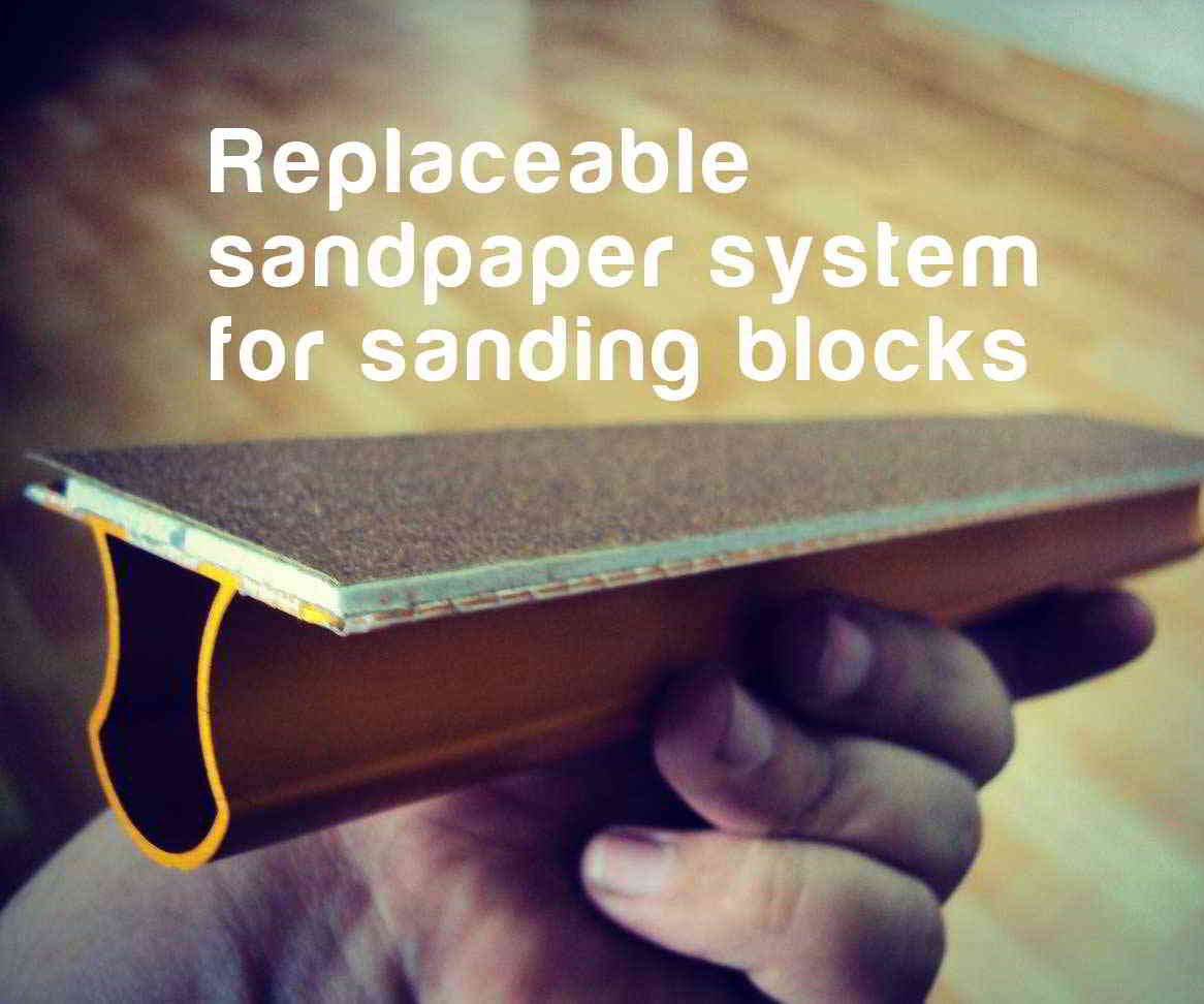 DIY Replaceable Sandpapers for Sanding Blocks : 4 Steps (with Pictures ...