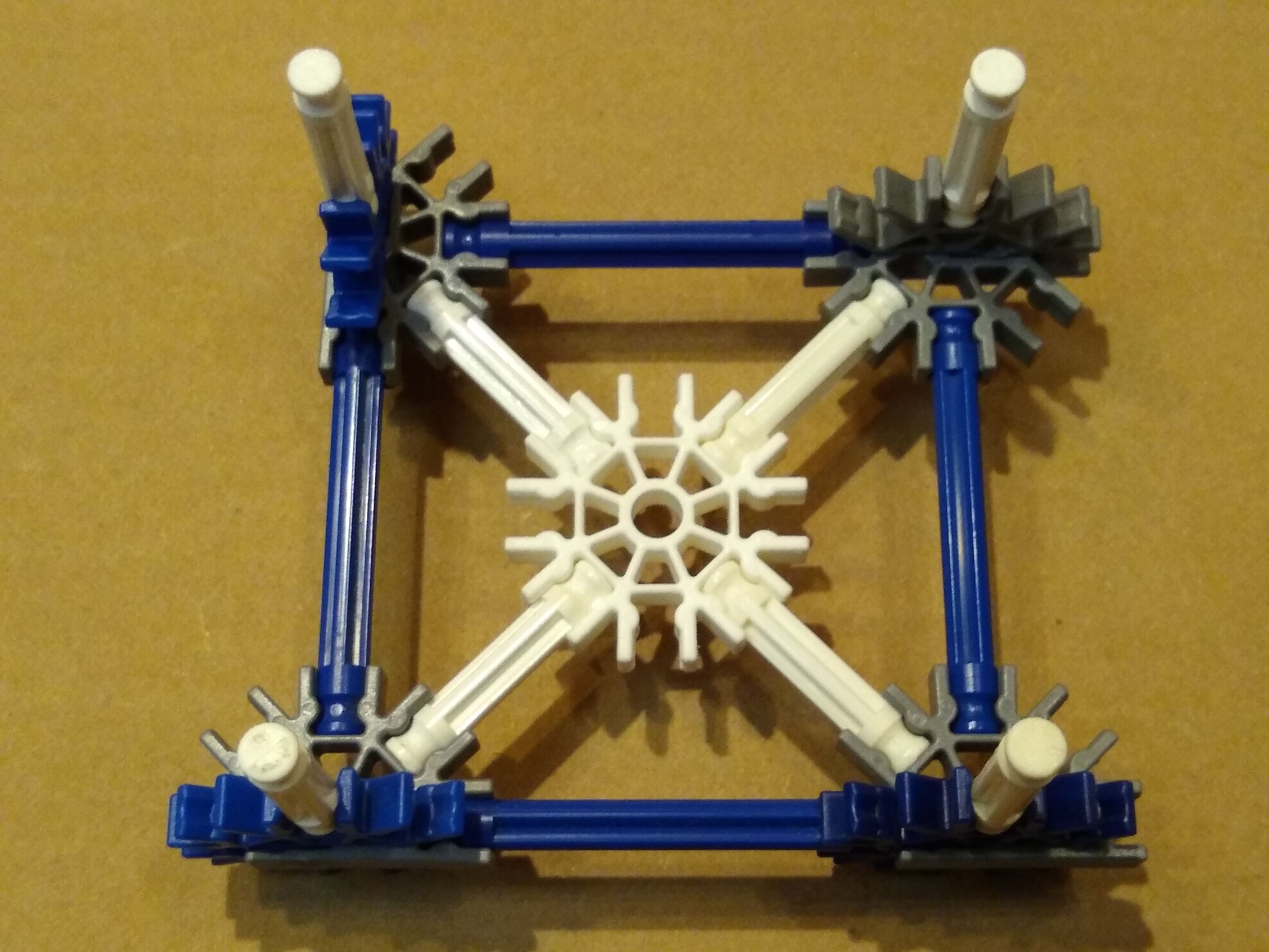 Knex and Origami Flapping Bird Automata : 11 Steps (with Pictures ...