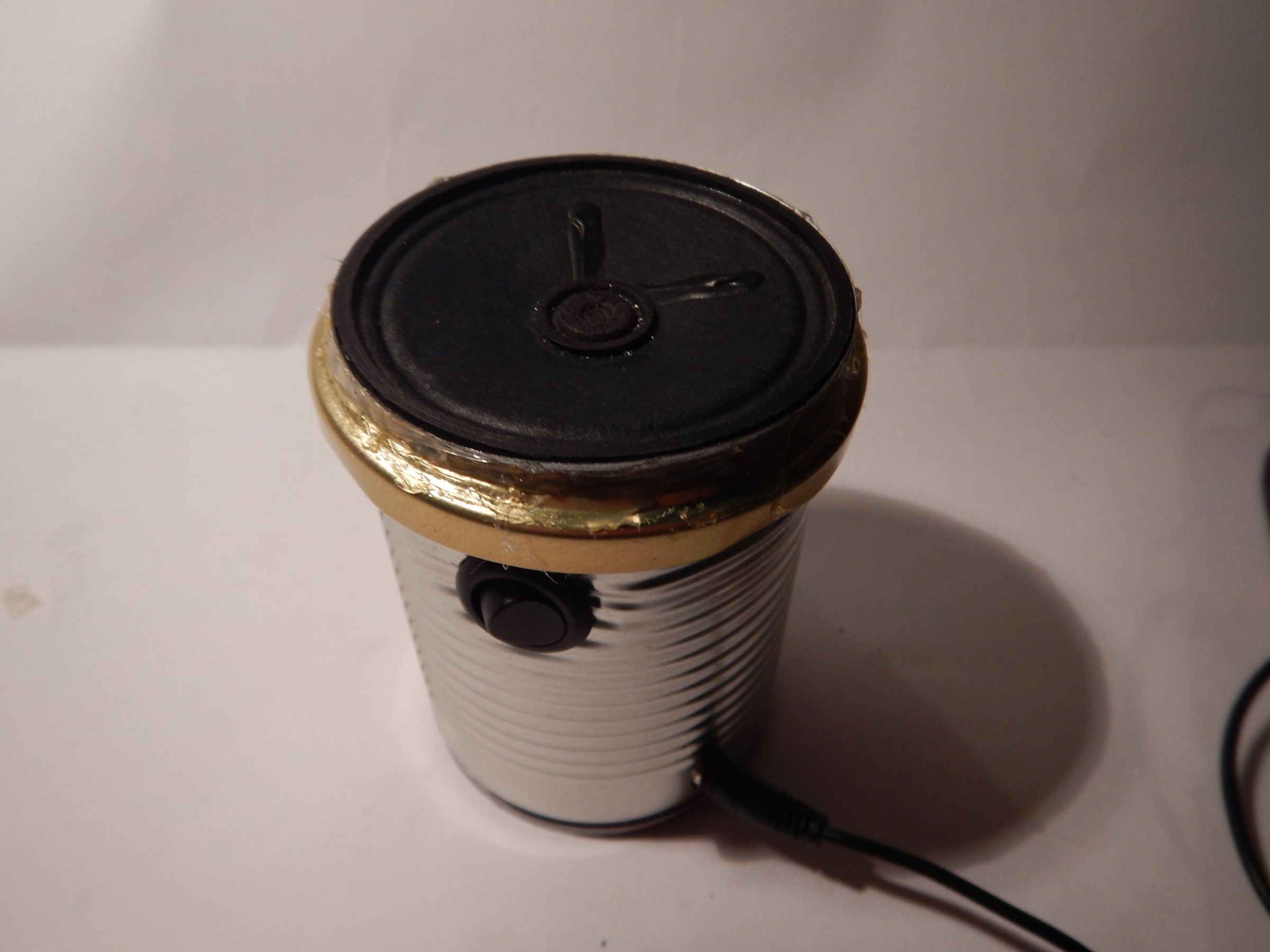 Tin Can Speaker : 6 Steps (with Pictures) - Instructables