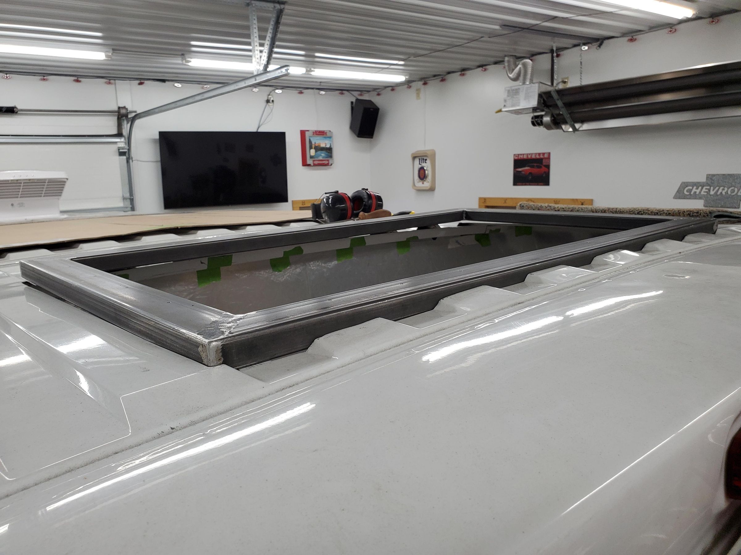 Custom Skylight Frame Installation for a Van Conversion : 13 Steps ...