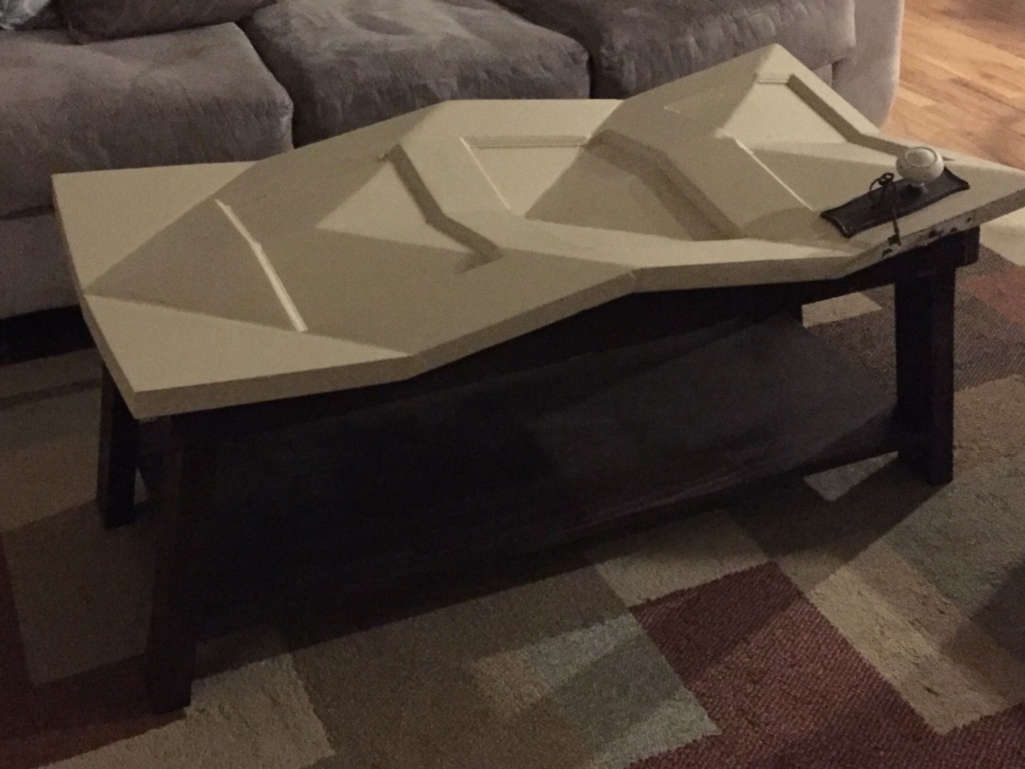 Tessellated Optical Illusion Coffee Table!! : 8 Steps (with Pictures ...