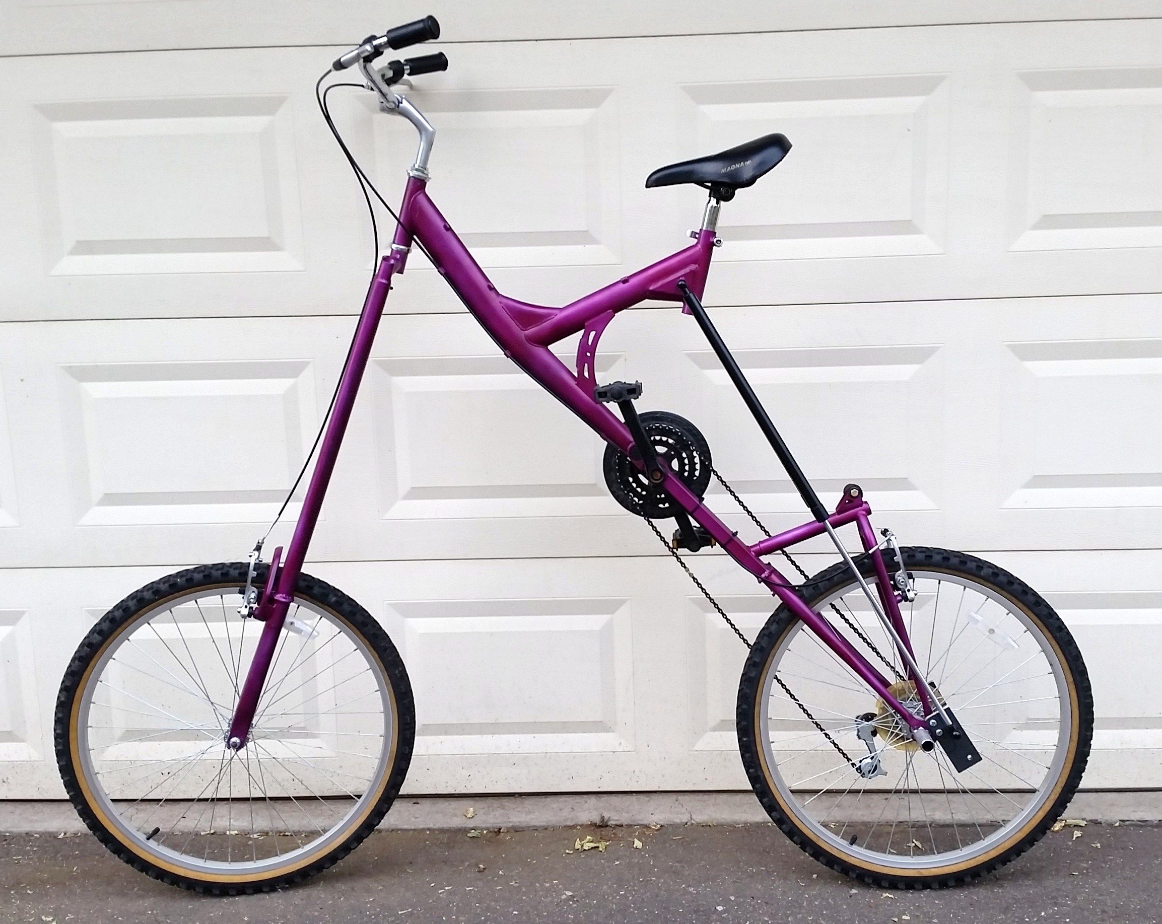 Transforming Bicycle! Tall Bike to Chopper Bike : 9 Steps (with ...