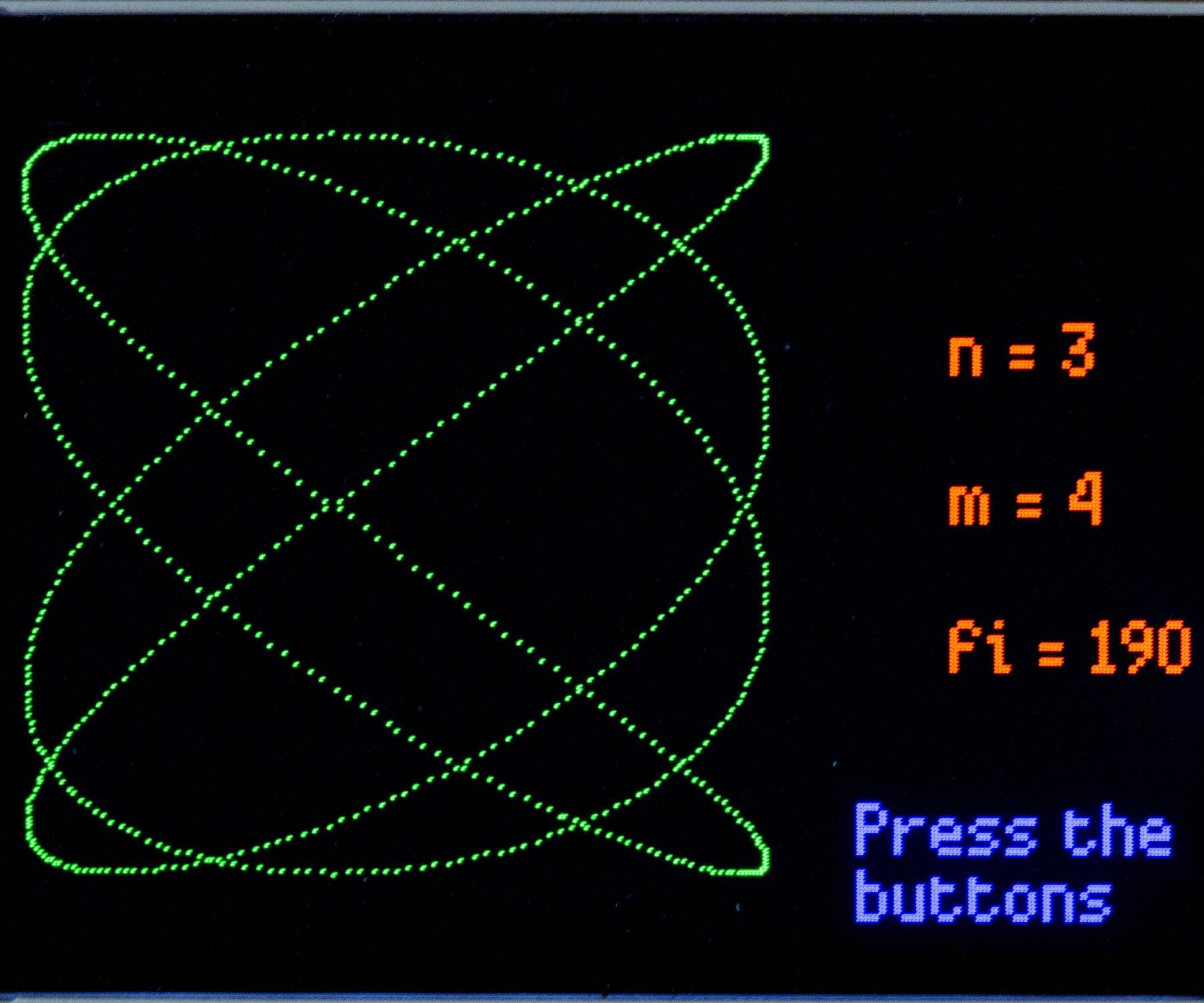 Lissajous Curve 3 Steps Instructables