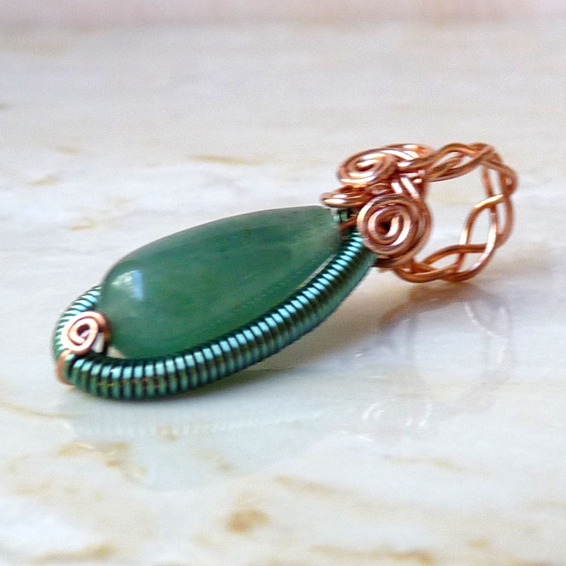 Wire Wrapped Bead Pendant : 14 Steps (with Pictures) - Instructables