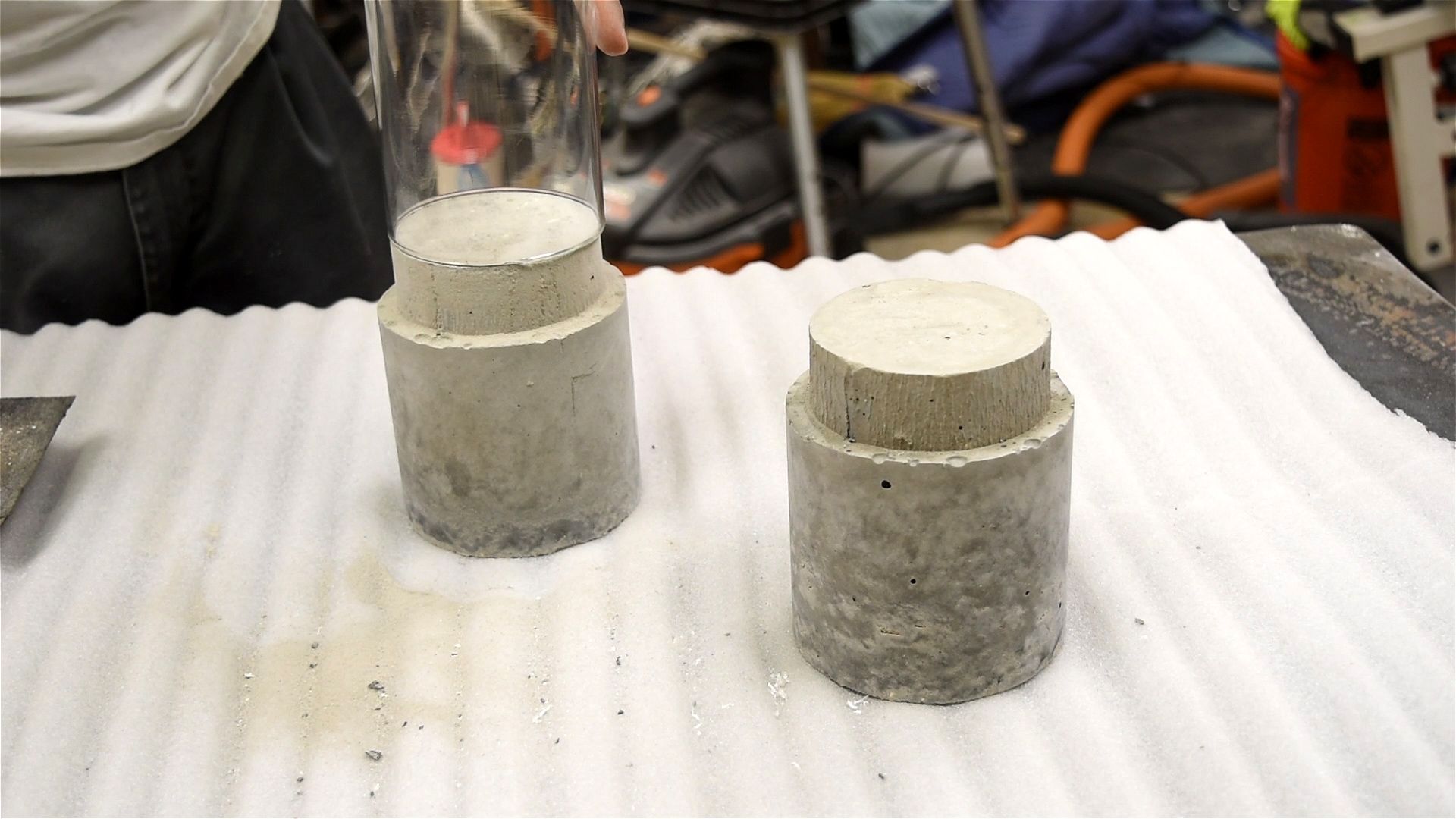 DIY Concrete Lamp - LED String Light : 9 Steps (with Pictures ...