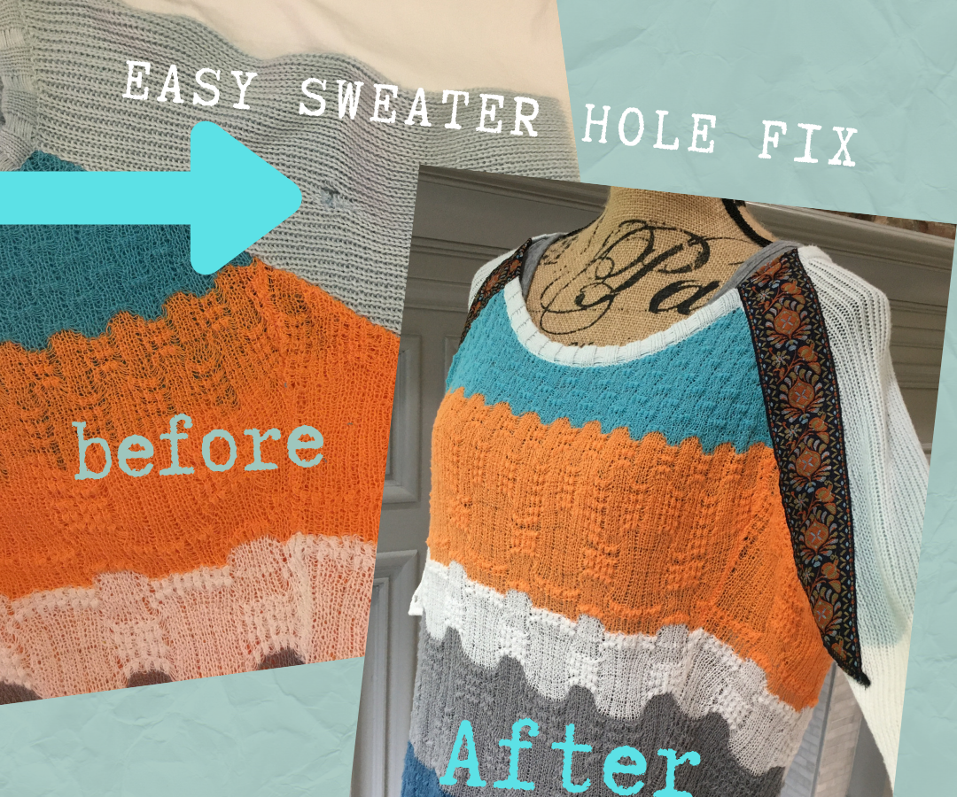 Easy Sweater Hole Fix : 4 Steps (with Pictures) - Instructables