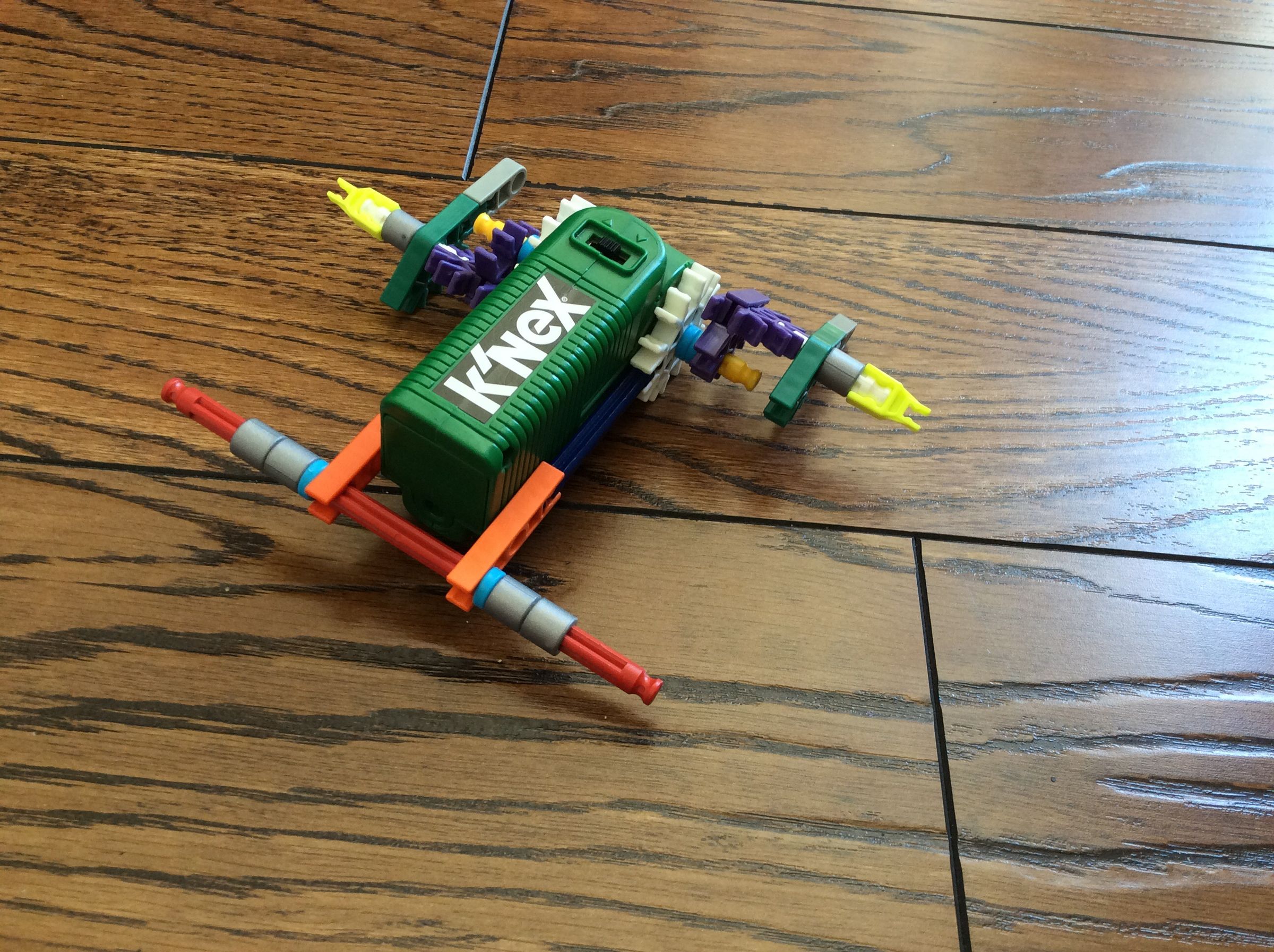 Mini Knex 4 Legged Walking Robot : 7 Steps (with Pictures) - Instructables