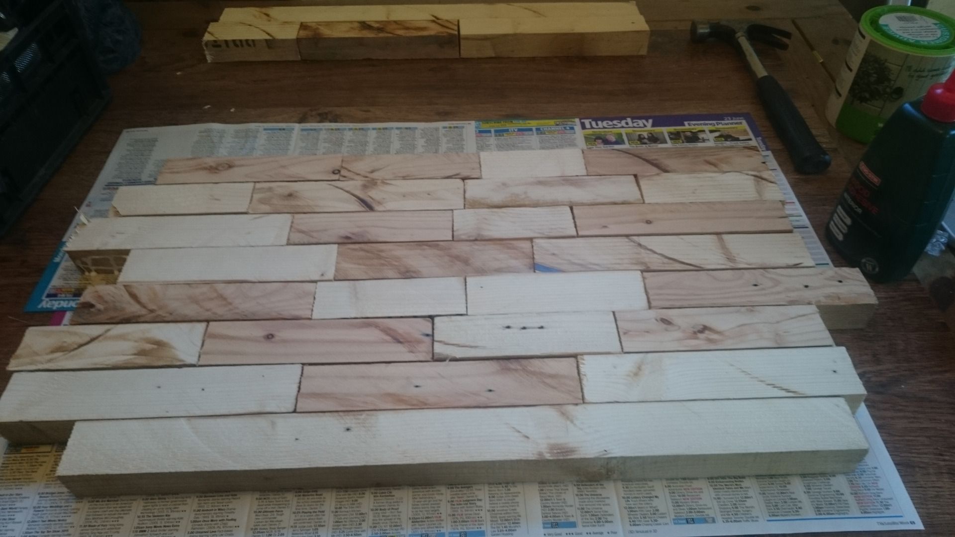 Pallet Butchers Block Style Worktop : 6 Steps (with Pictures ...