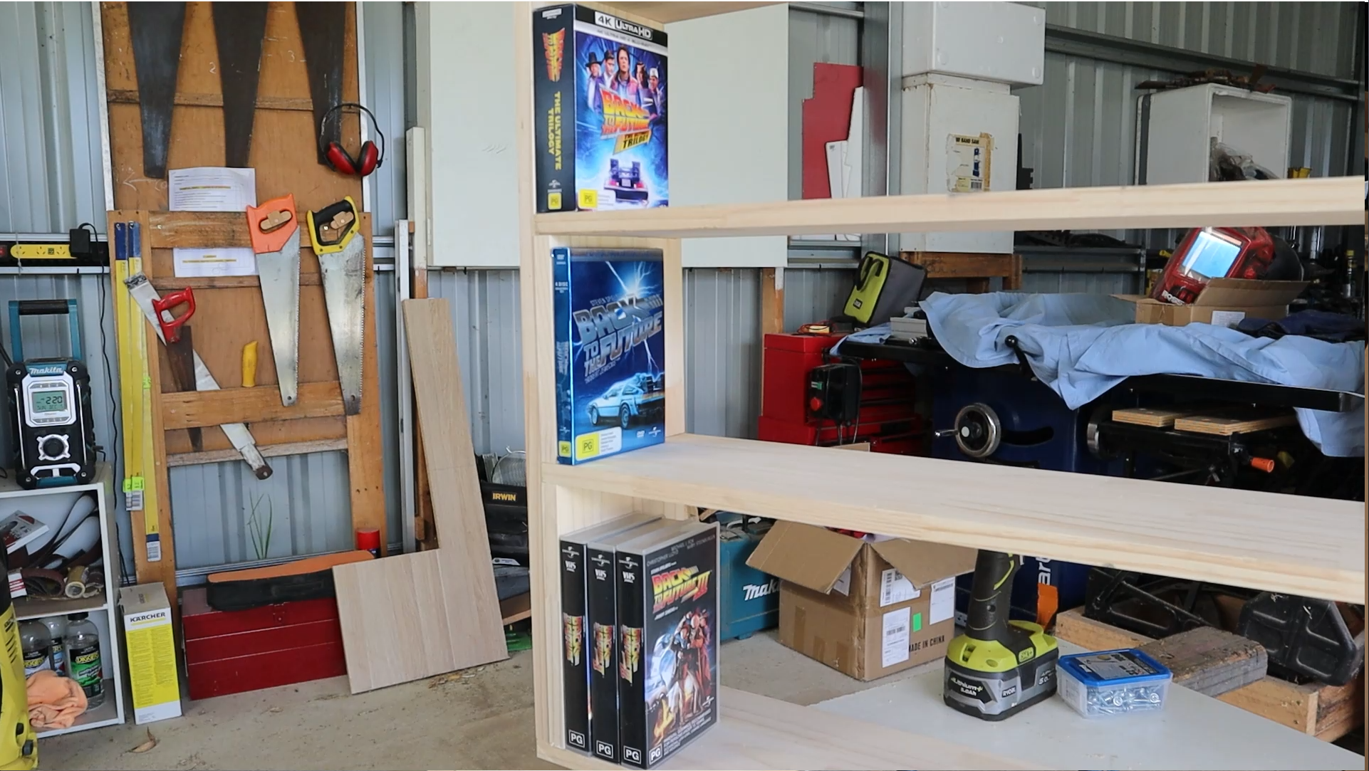 Custom Blu-ray/DVD Shelves (Beginners Guide) : 7 Steps (with Pictures ...