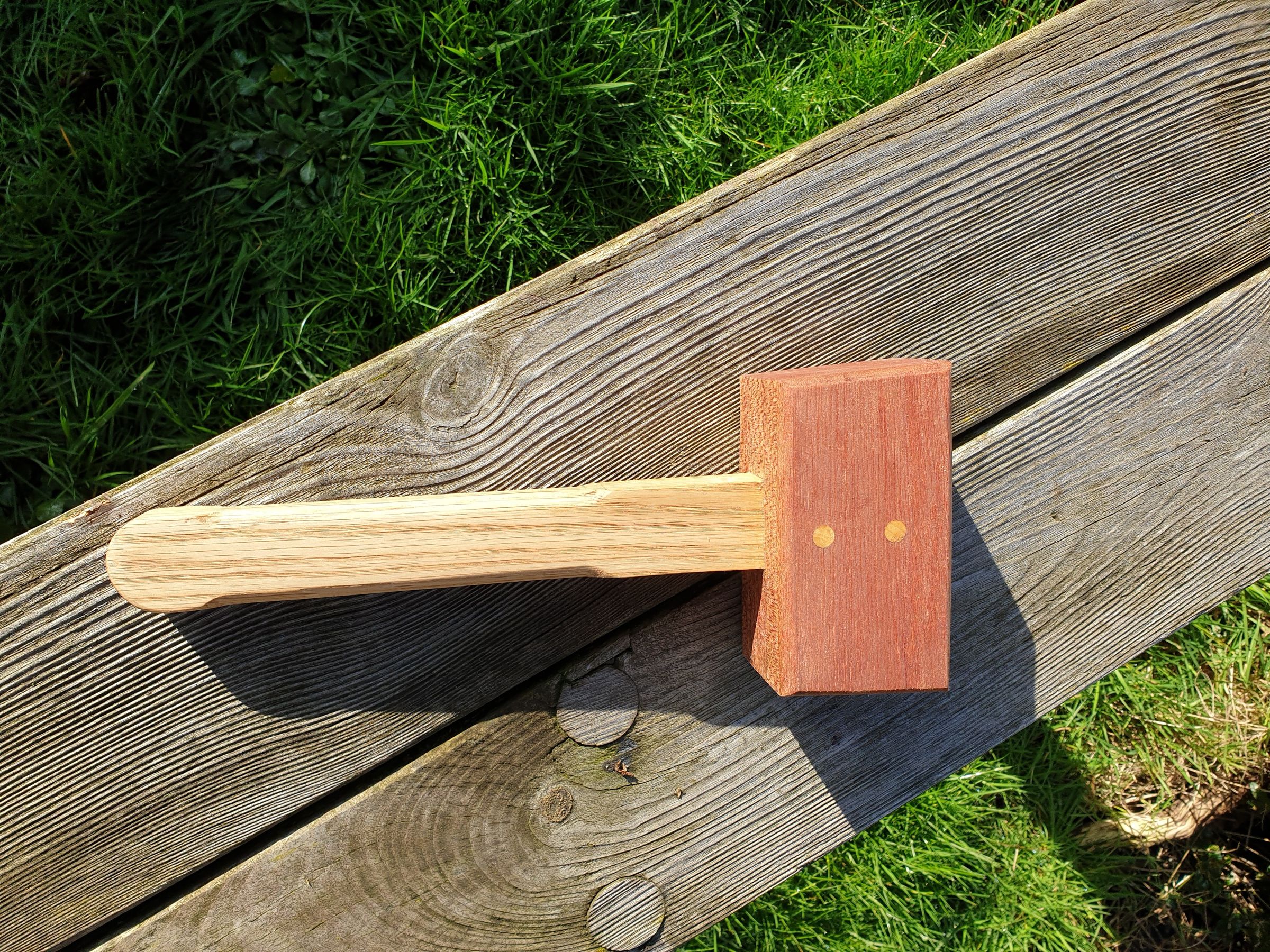 Homemade Wooden Mallet