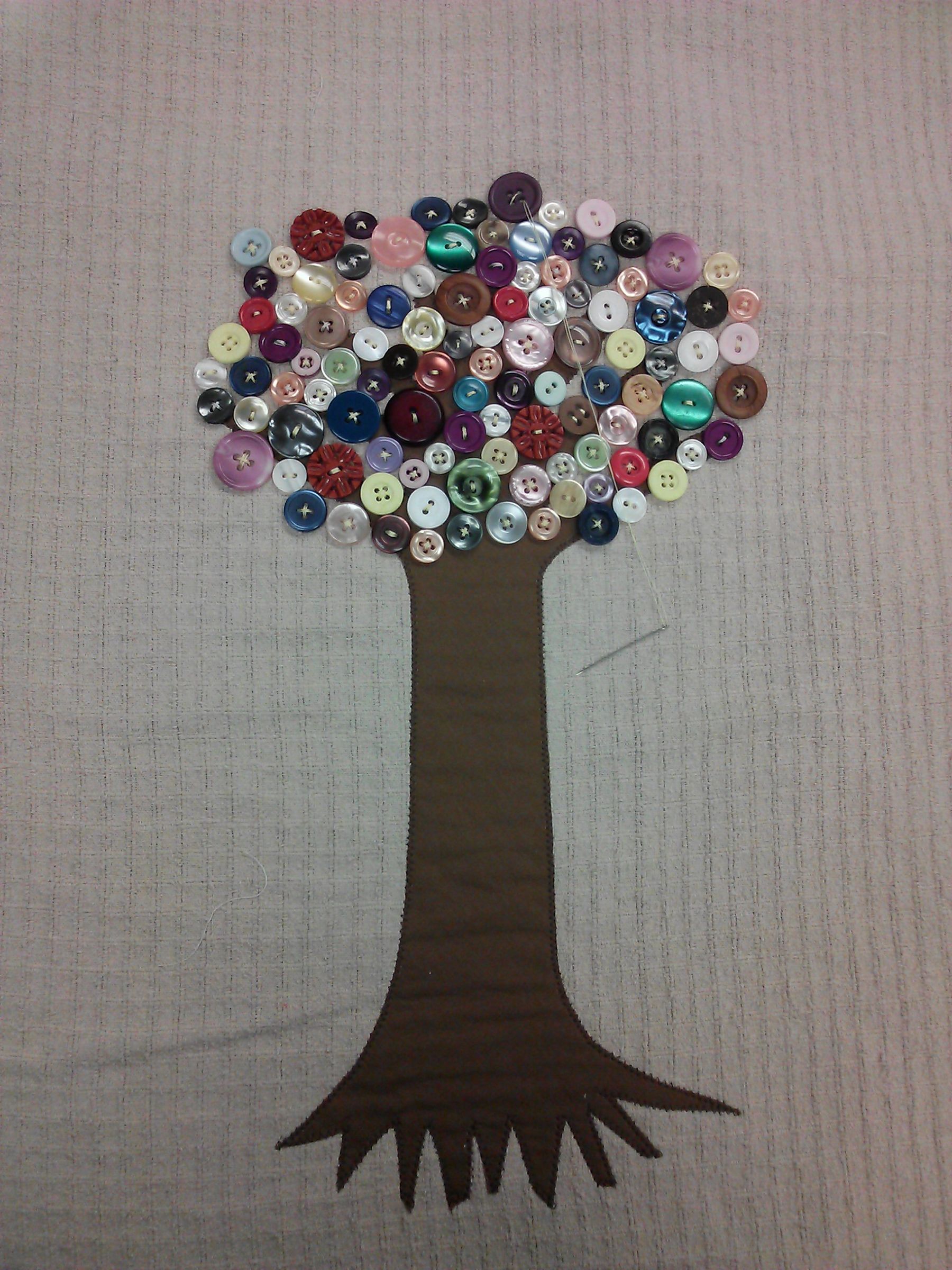 Button Tree Wall Art : 5 Steps - Instructables